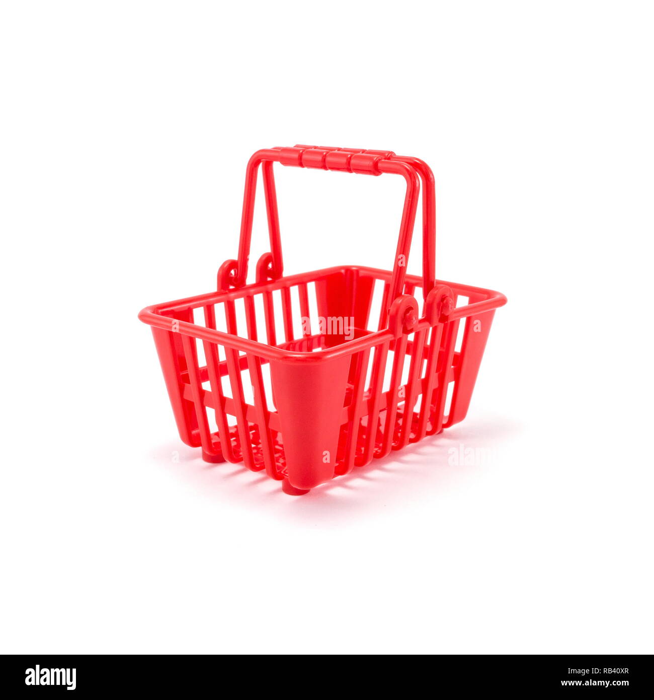 Plastic shopping basket hi-res stock photography and images - Alamy