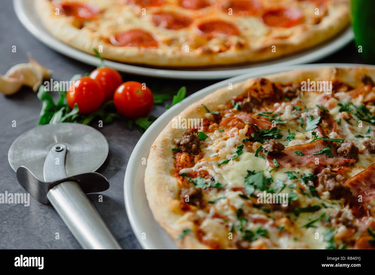 Delicious pizza, Delicious pizza, or deliver at home, dinner with ...