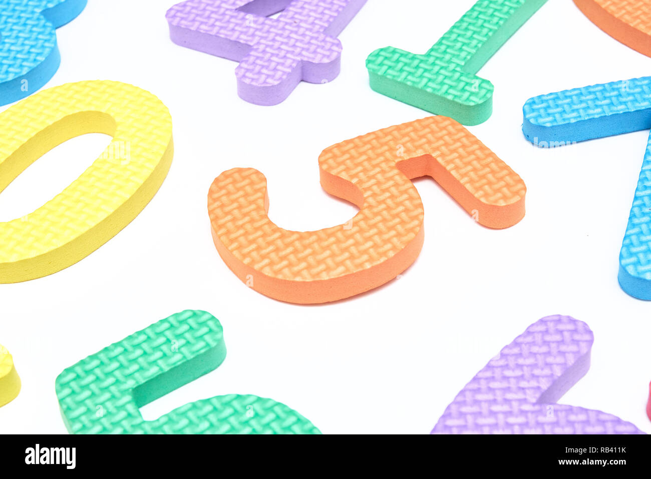 number of colors on a white background. the concept of the school. the ...