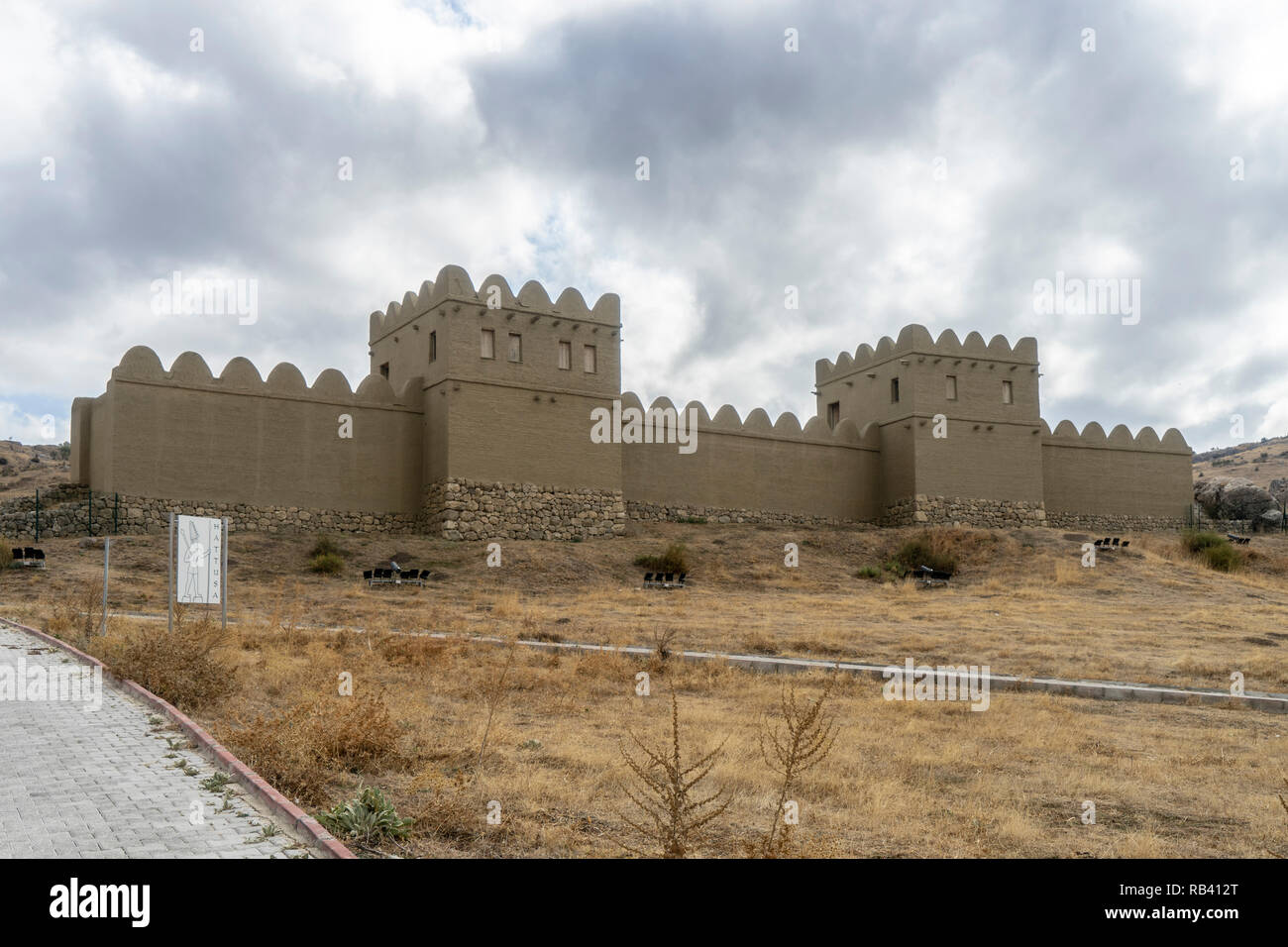 Reconstruction part fortification ruins hi-res stock photography and ...
