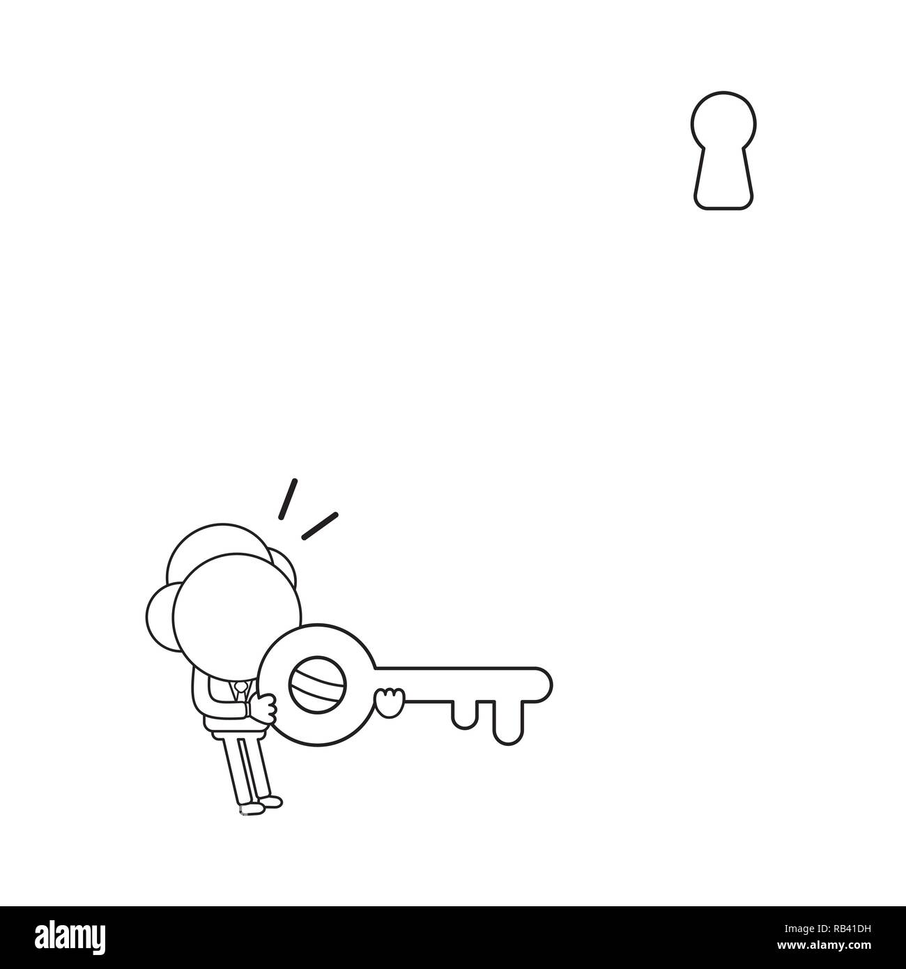 Above the lock Stock Vector Images - Alamy