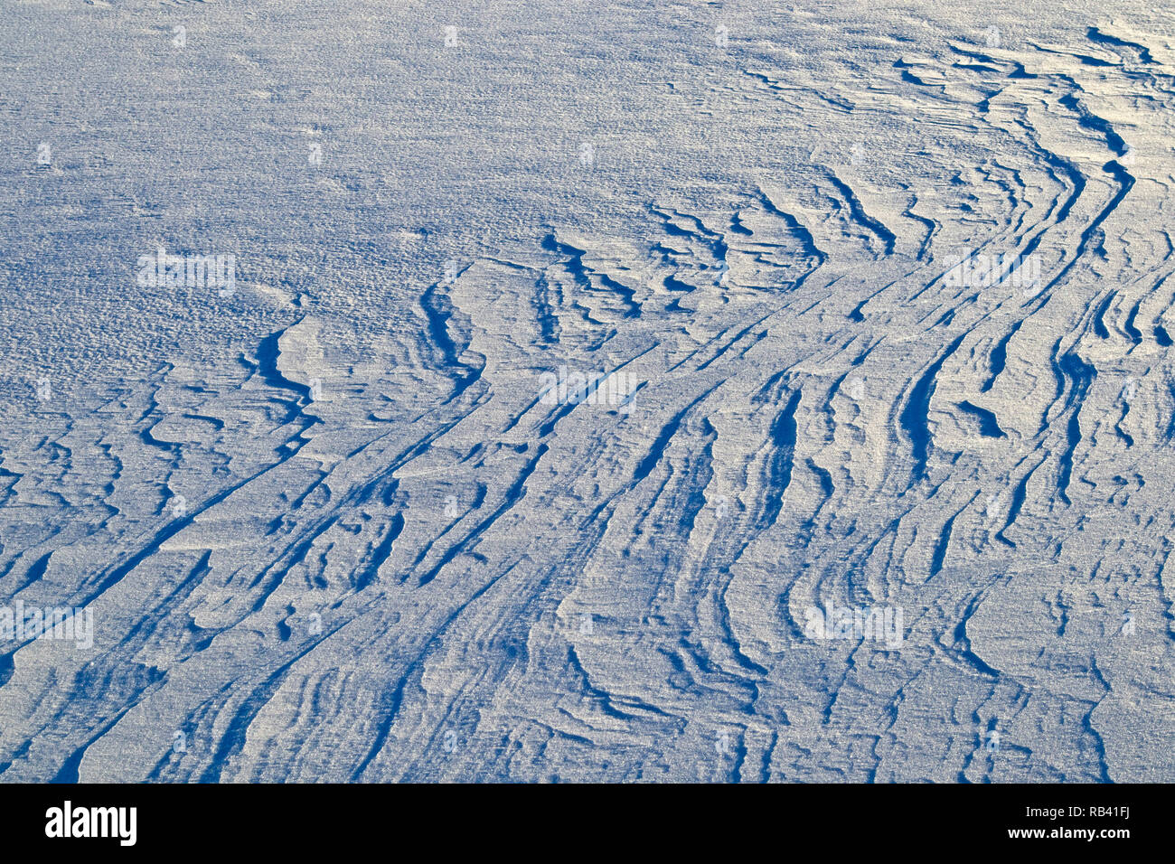 snow surface pattern Stock Photo - Alamy