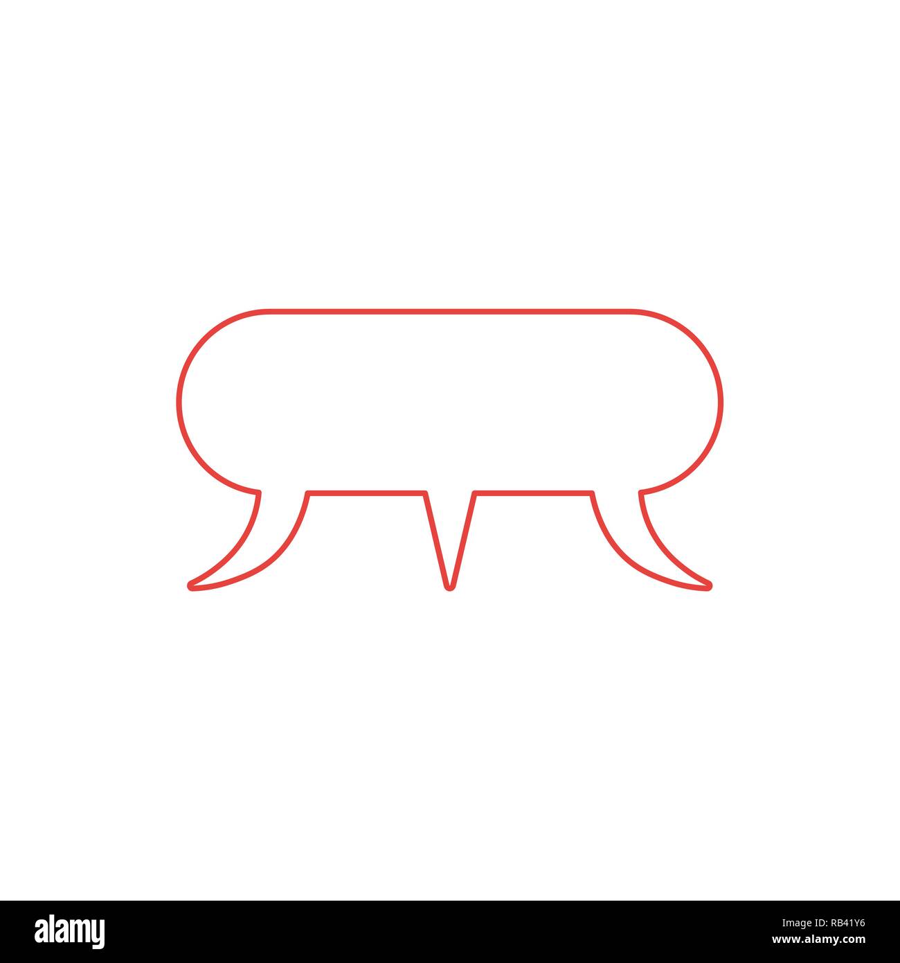 Vector illustration icon concept of three people talkin with speech ...