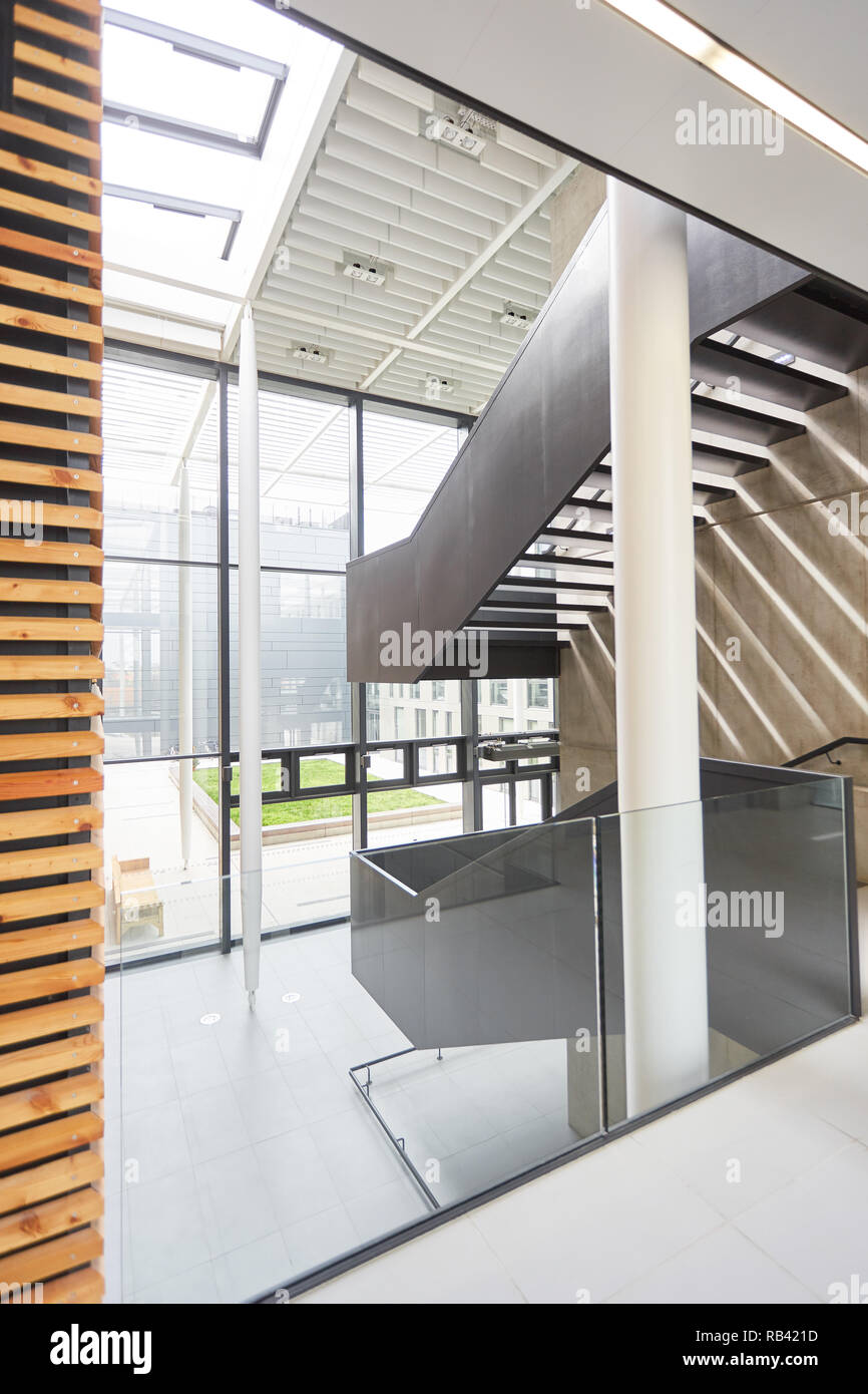 Open staircase in a modern office building Stock Photo - Alamy