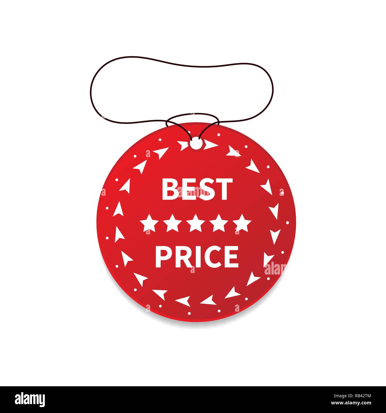 Vintage price sign Cut Out Stock Images & Pictures - Alamy