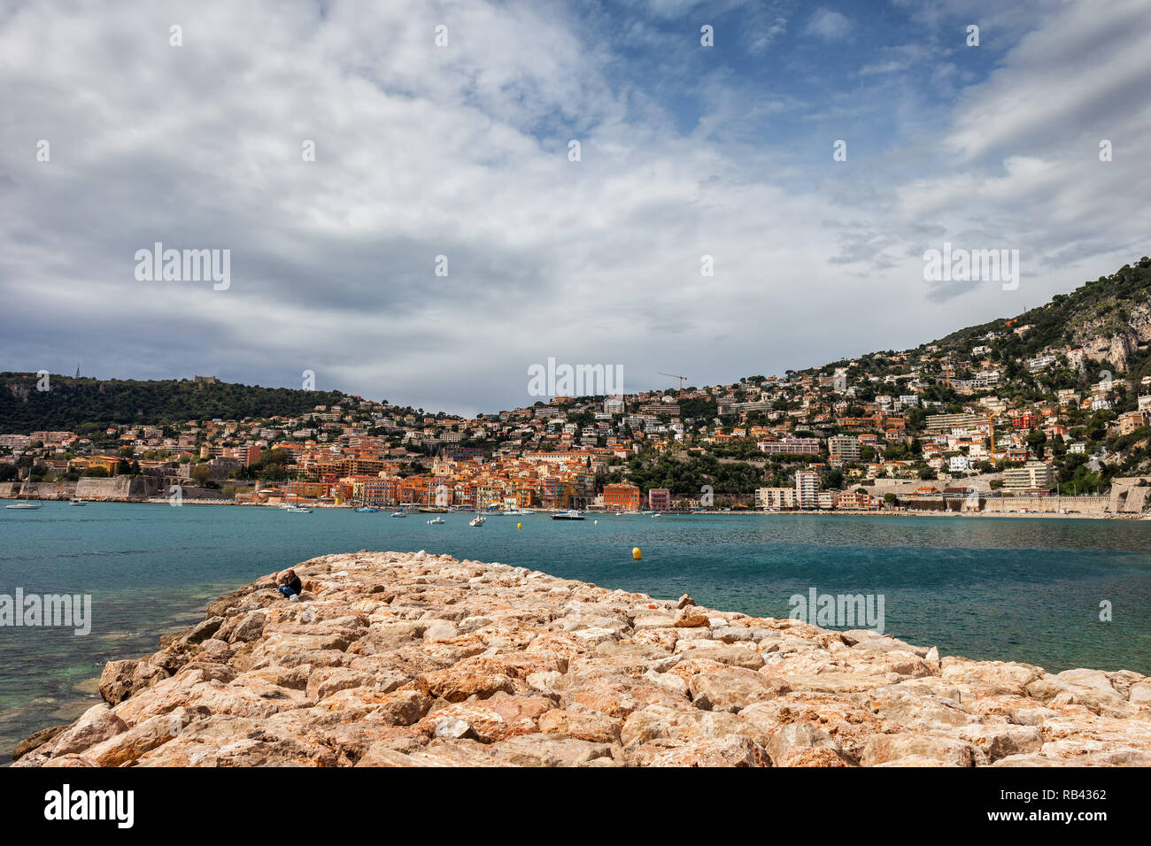 Villefranche sur Mer coastal village in France, French Riviera resort ...