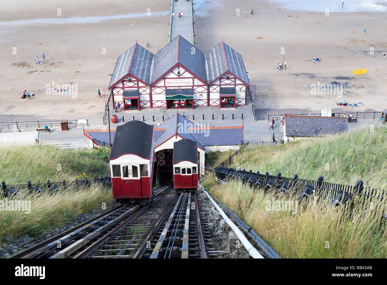 Tramway to beach hi-res stock photography and images - Alamy