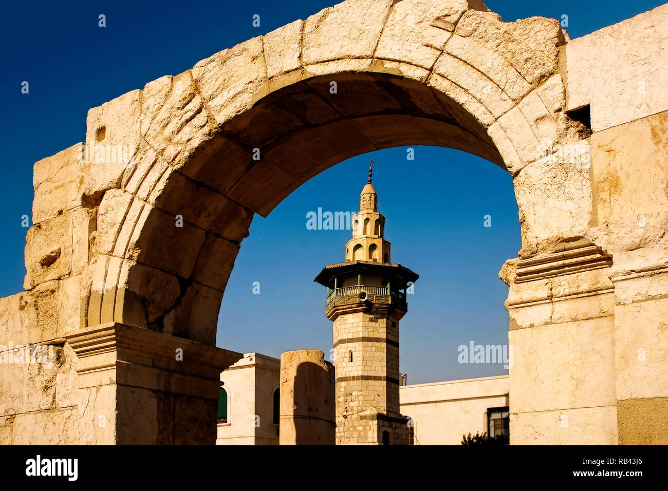 Damascus tower hi-res stock photography and images - Alamy
