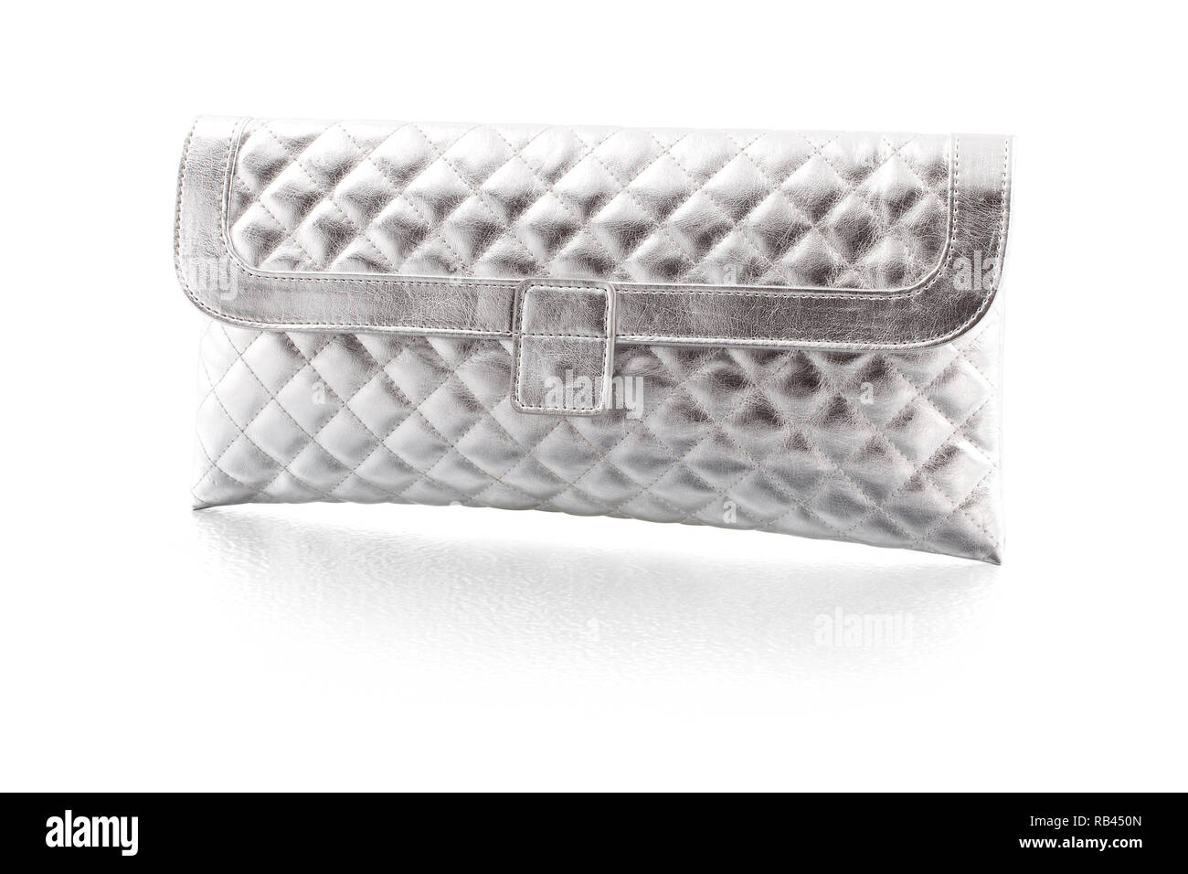 Silver shiny clutch hi-res stock photography and images - Alamy