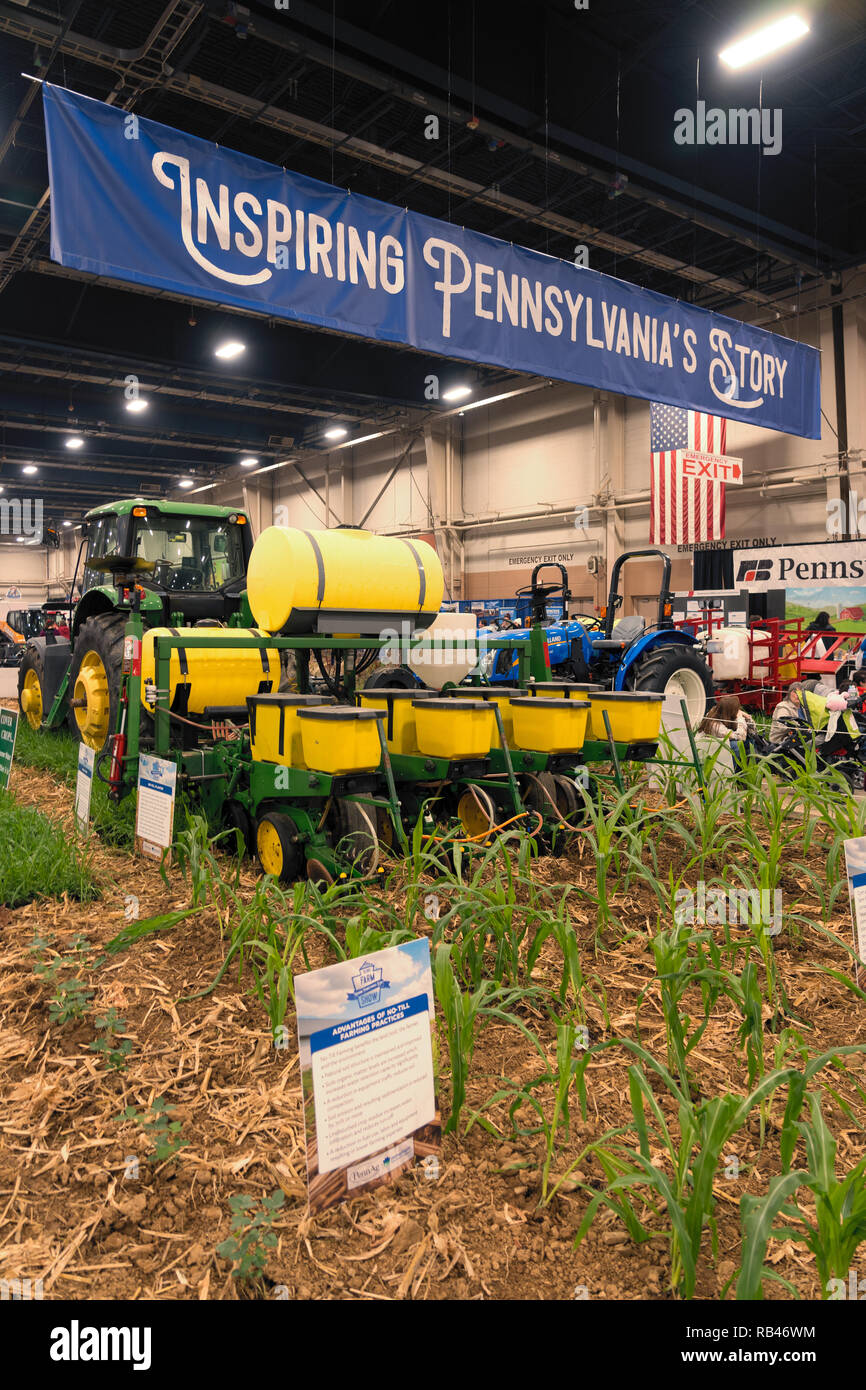 Harrisburg, PA, USA. 6th January, 2019: The Farm Show is the largest ...
