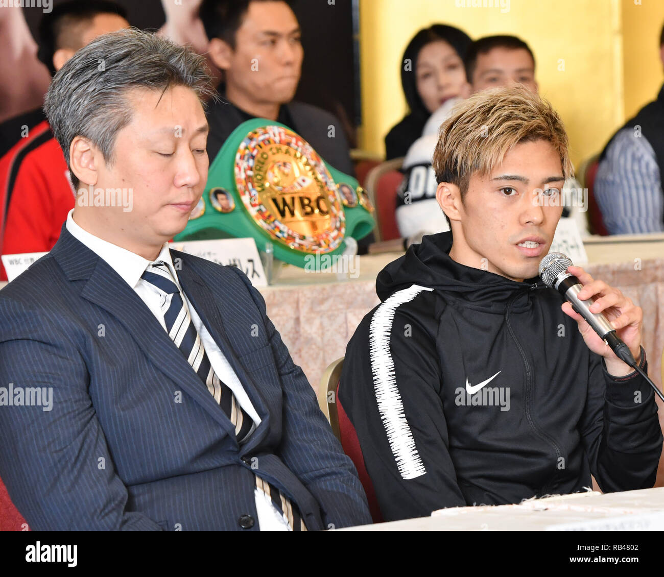 Tokyo, Japan. 28th Dec, 2018. (R-L) Masayuki Ito, Taro Dan Boxing ...