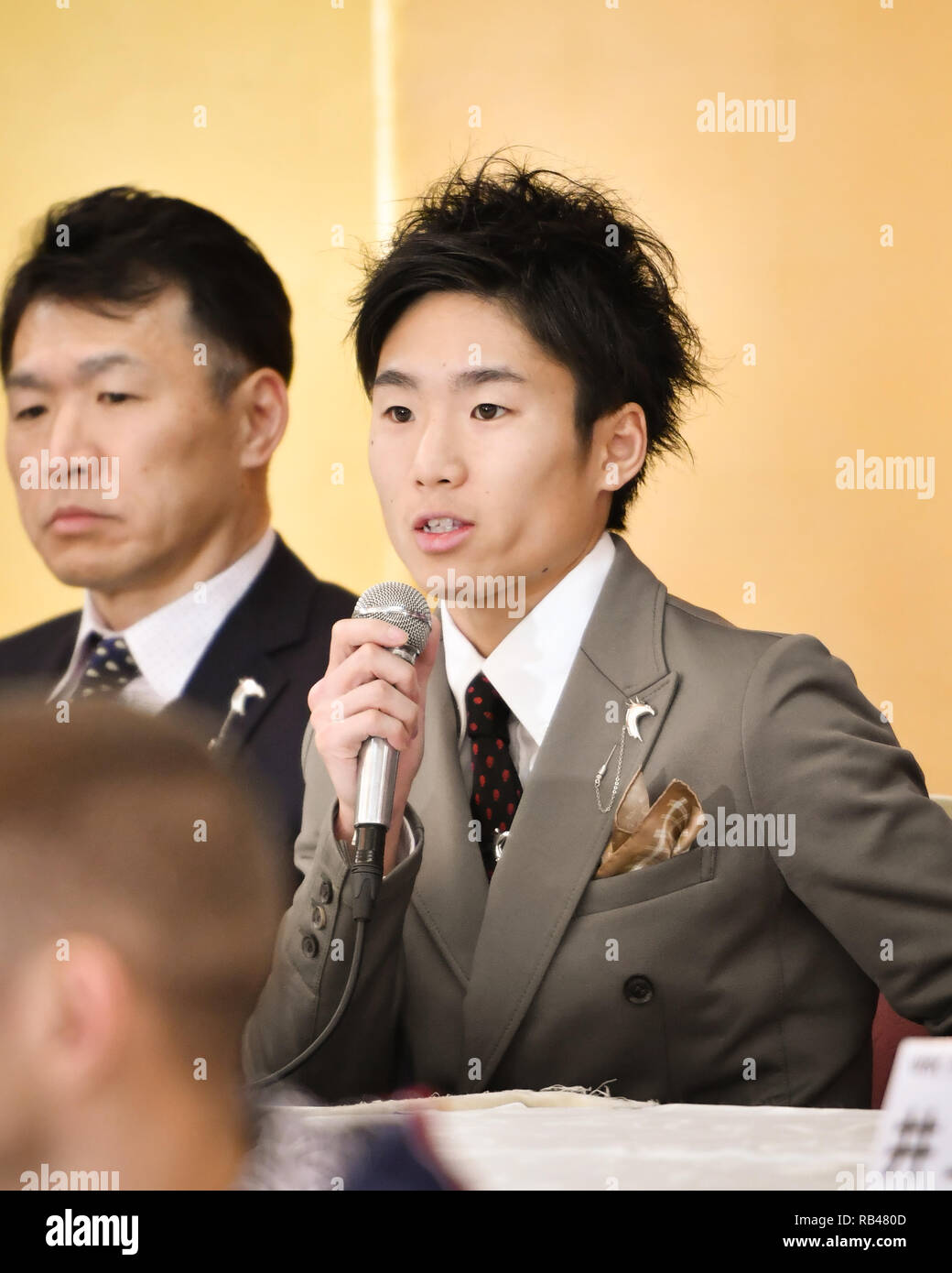 Tokyo, Japan. 28th Dec, 2018. (R-L) Ken Shiro, B.M.BHisashi Teraji ...