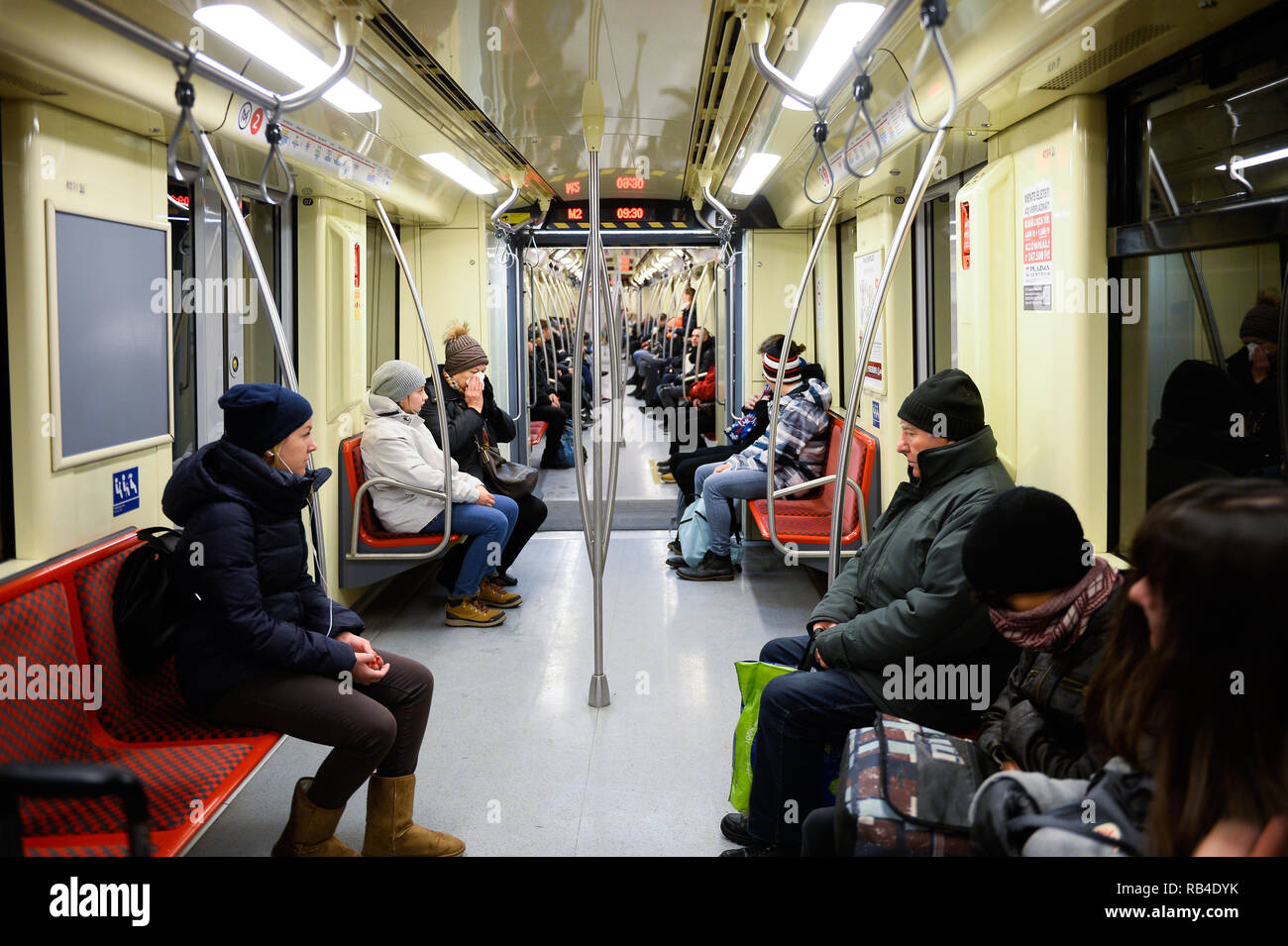 Metro seating hi-res stock photography and images - Alamy