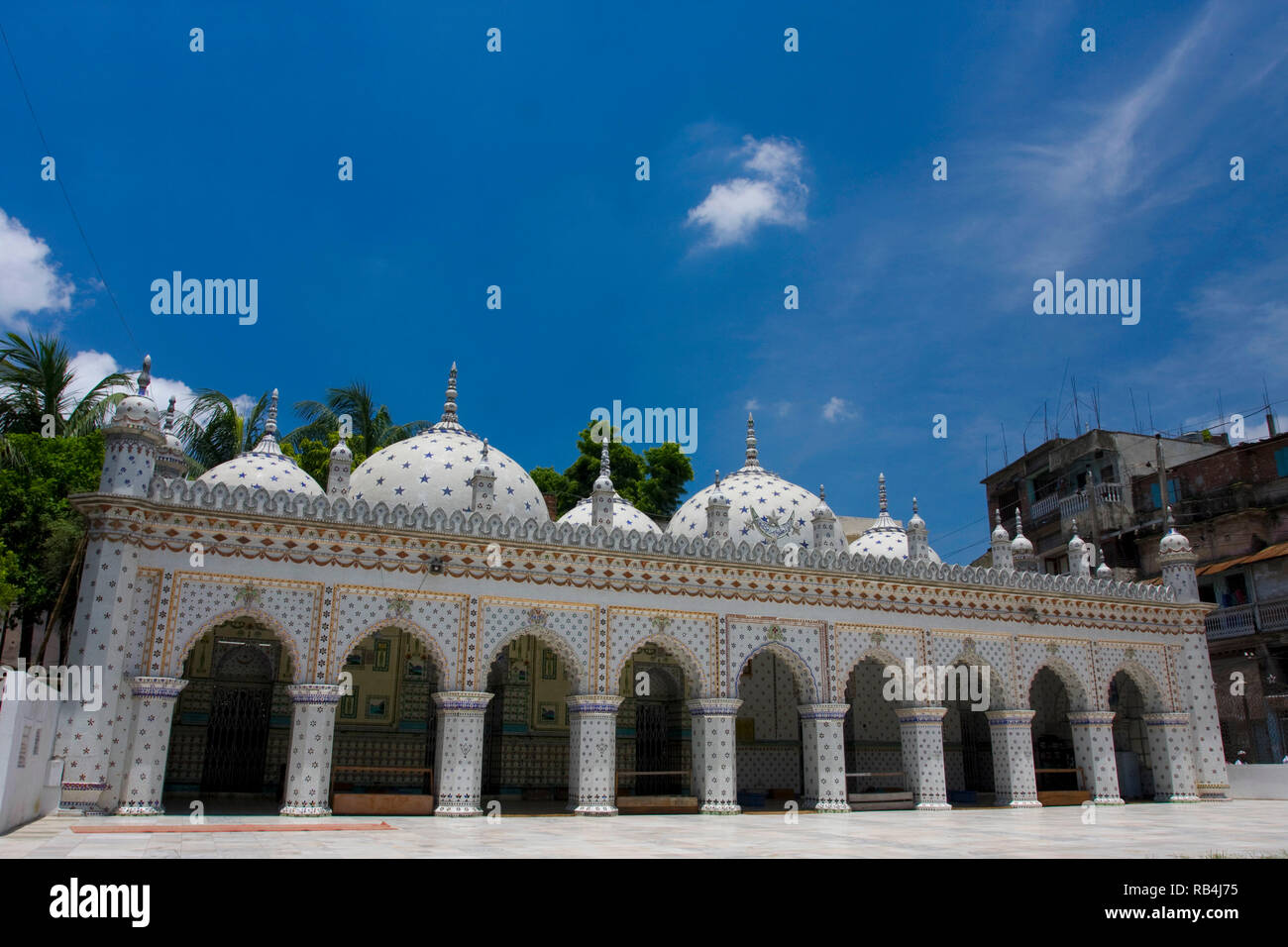 Star Mosque, locally known as Tara Masjid. The mosque is decorated with ...