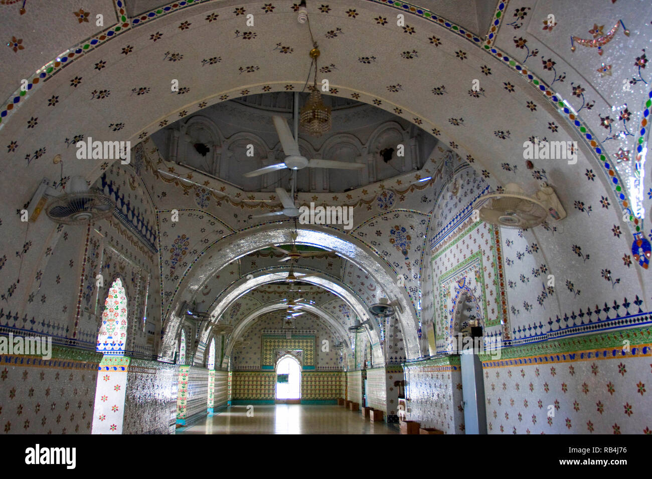Inside view of the Star Mosque, locally known as Tara Masjid. The ...