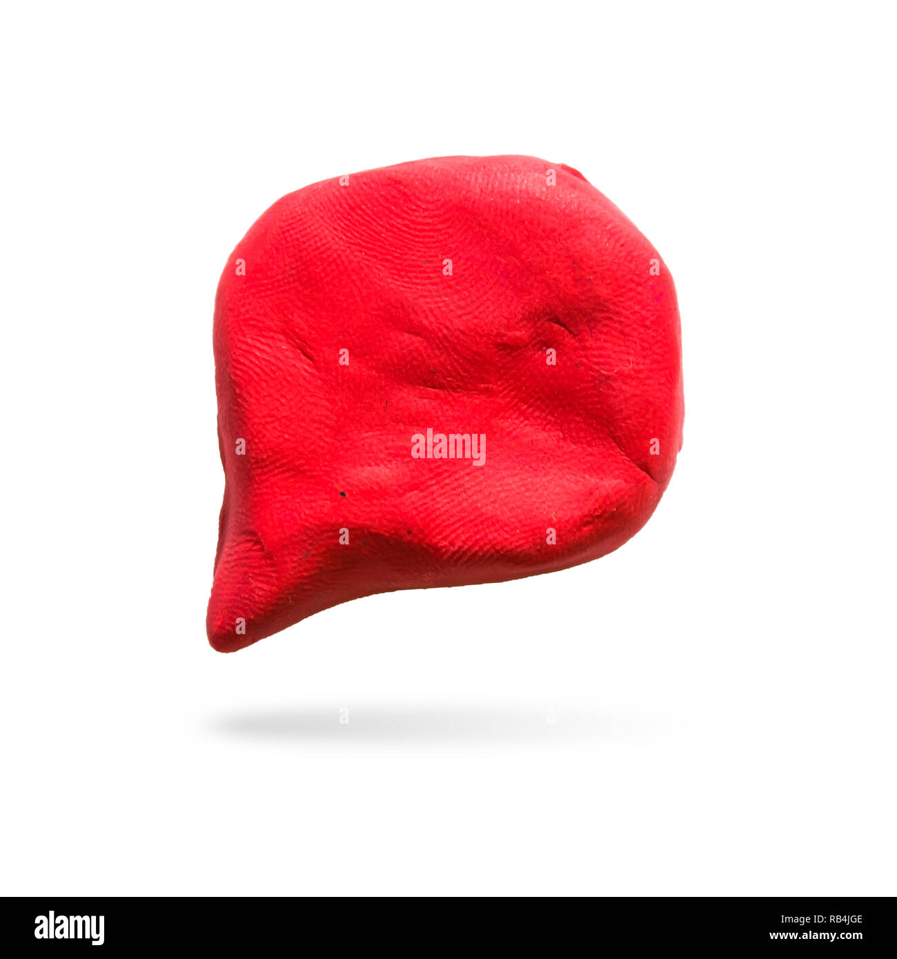 callout icon ,modelling clay Stock Photo - Alamy