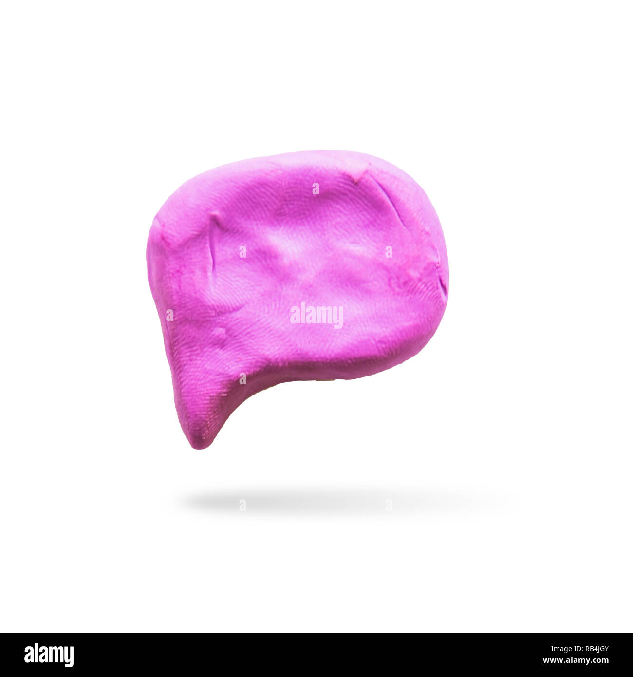 callout icon ,modelling clay Stock Photo - Alamy