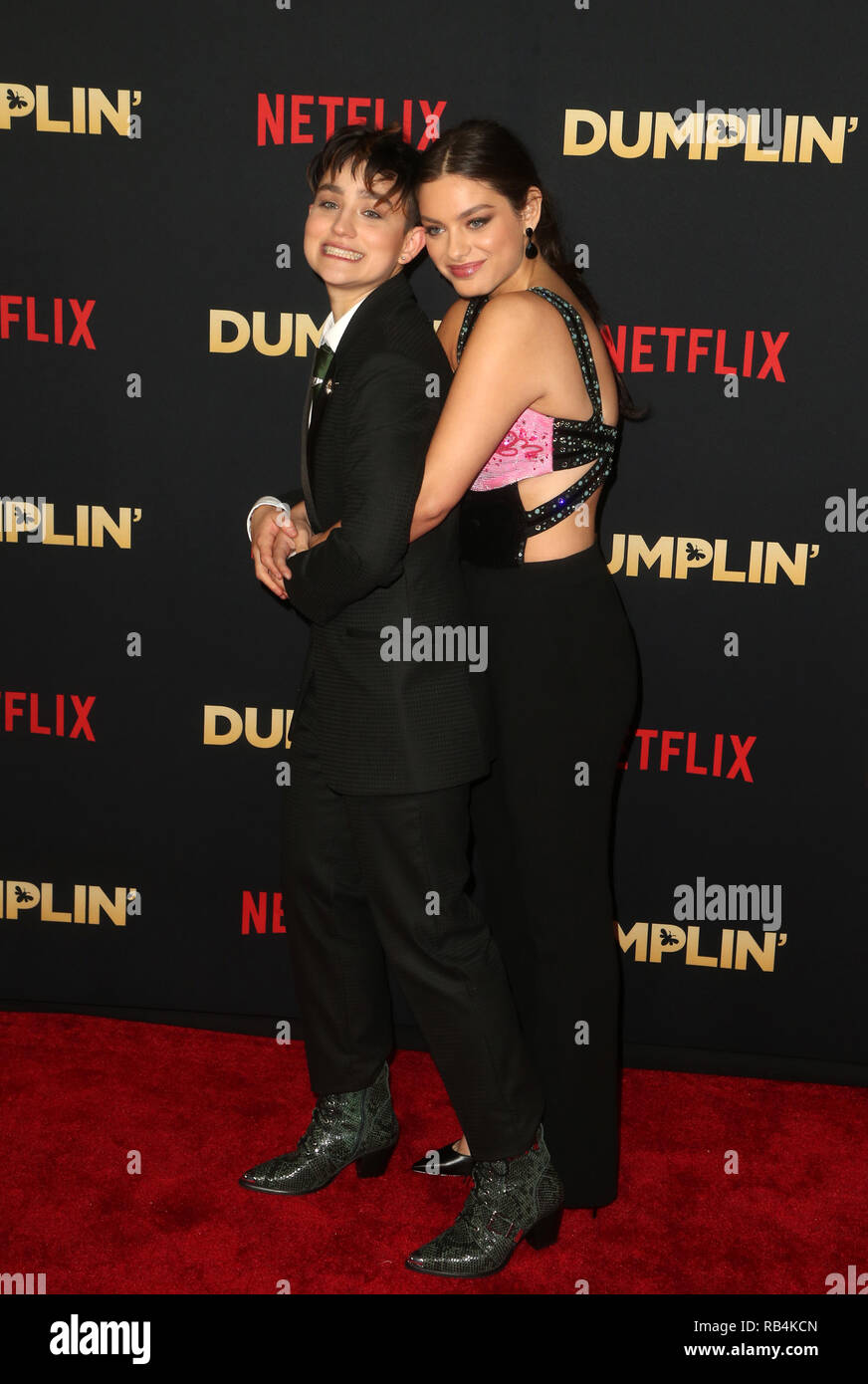 Premiere Of Netflix's "Dumplin'" Featuring: Bex Taylor-Klaus, Odeya ...