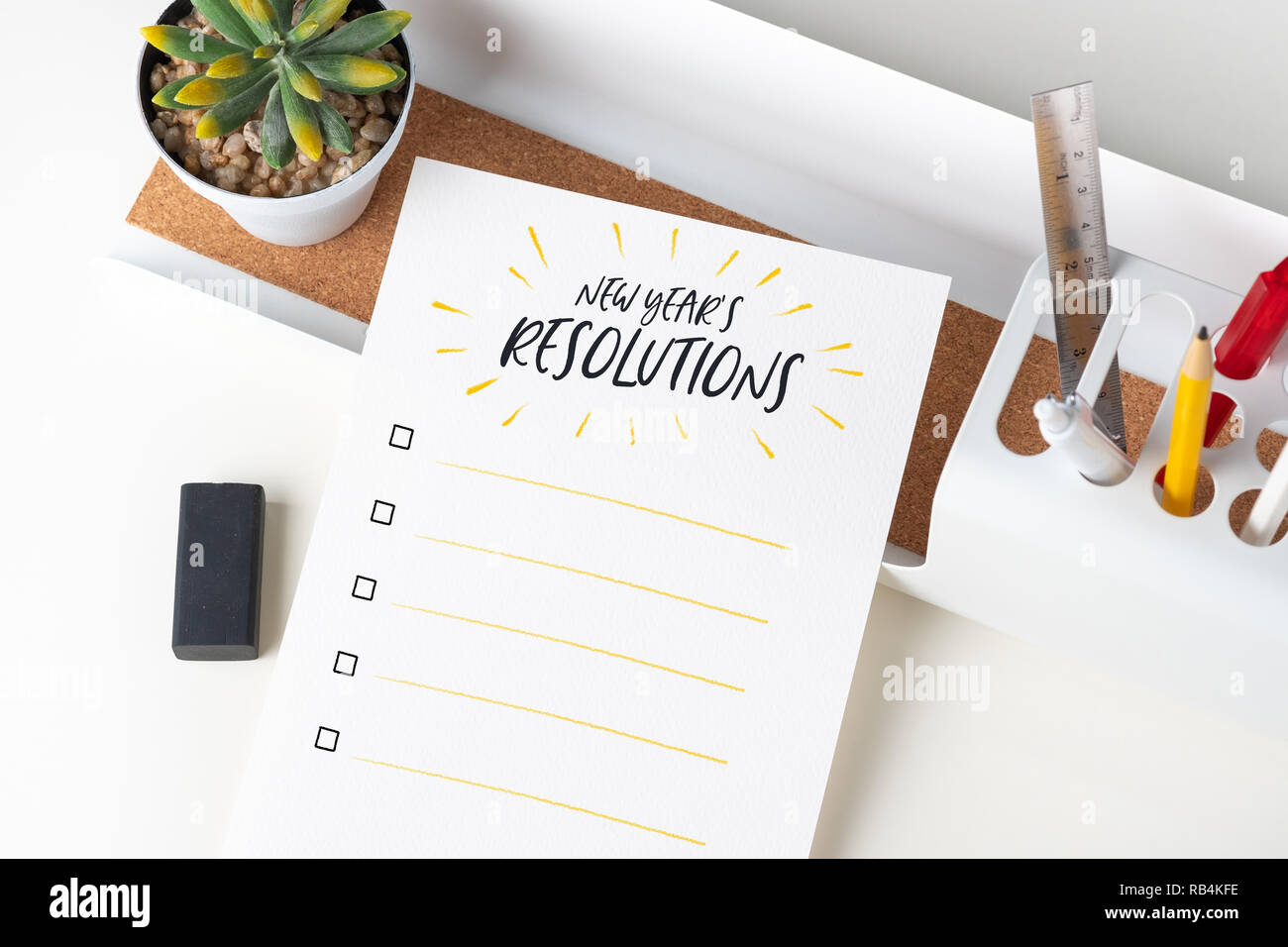 Checklist goals hi-res stock photography and images - Alamy