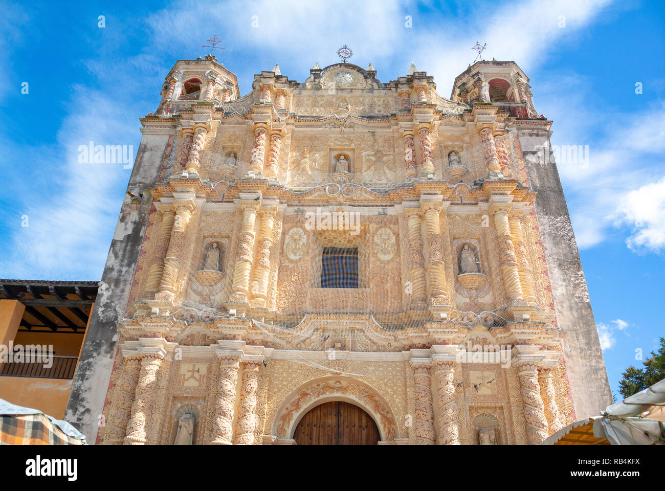 Santo Domingo church, San Cristobal de las Casas, Chiapas, Mexico Stock Photo - Alamy