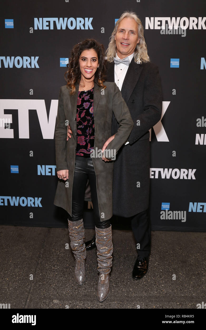 Opening night of Network at the Belasco Theatre - Arrivals. Featuring ...