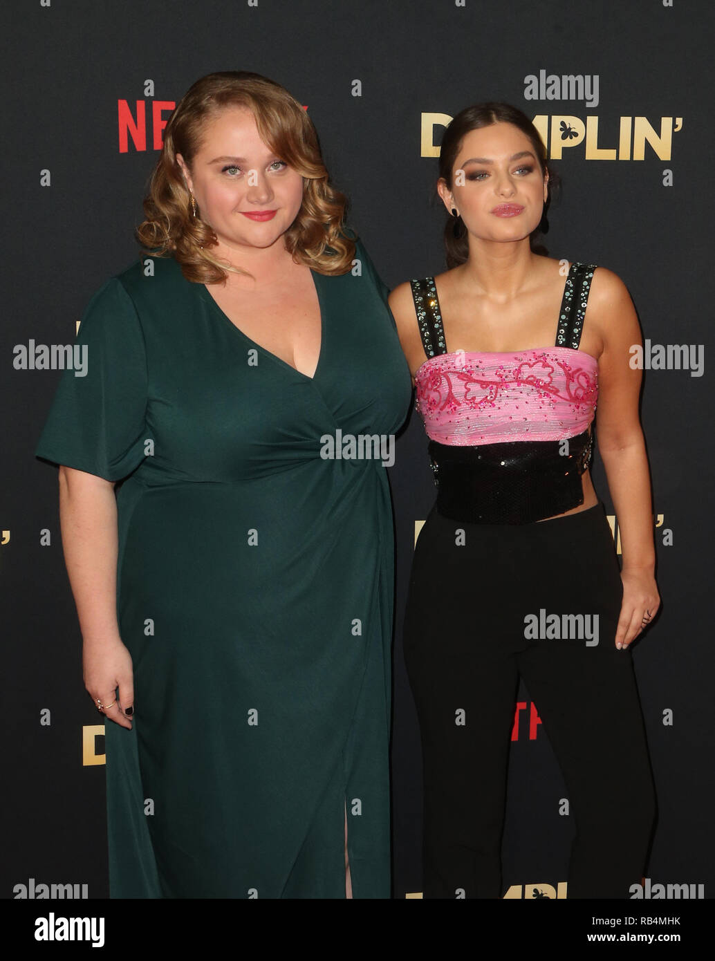 Premiere Of Netflix's "Dumplin'" Featuring: Danielle Macdonald, Odeya ...