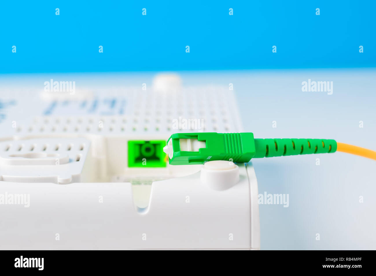 Fiber modem hi-res stock photography and images - Alamy