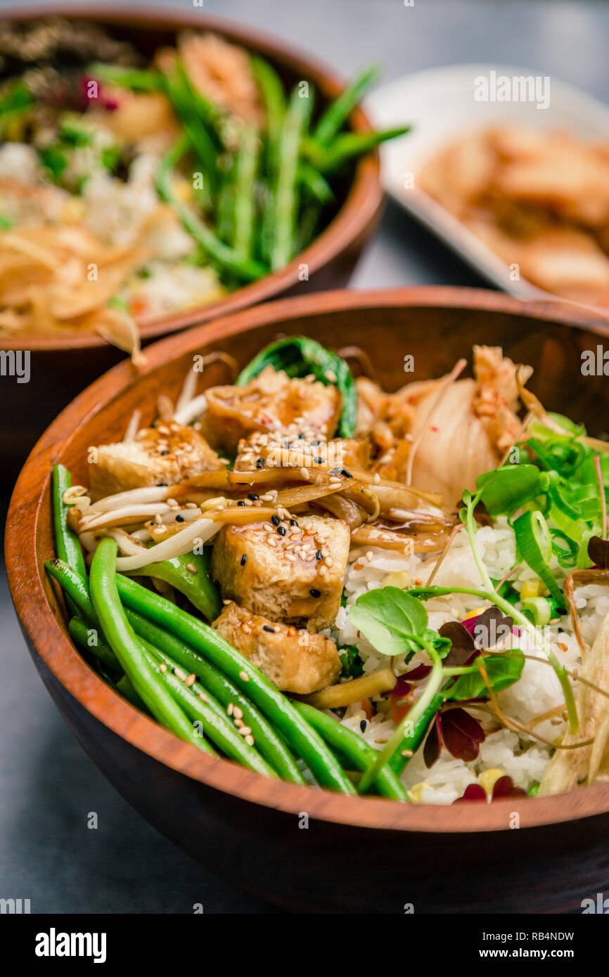 Delicious Asian food, for deliver at home, dinner with family and ...