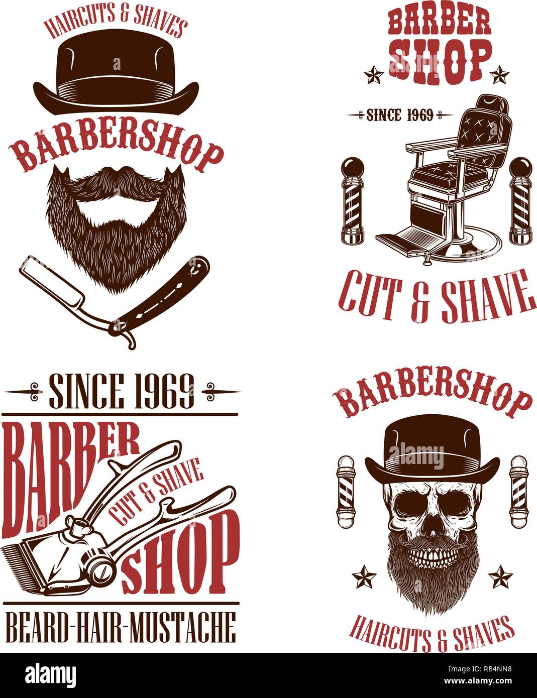 Vintage Barbershop Sign