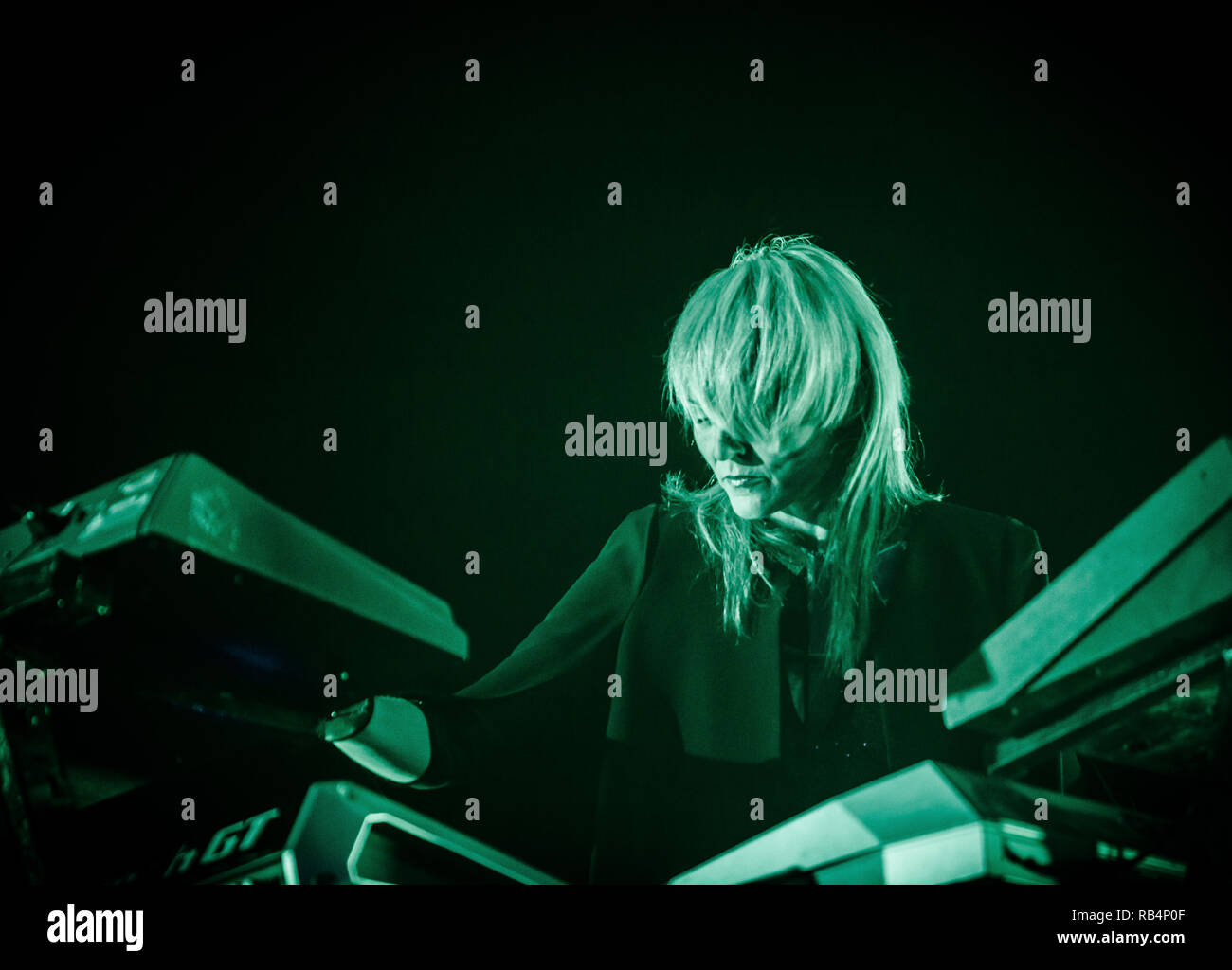 Sister bliss of faithless performs live on stage hi-res stock ...