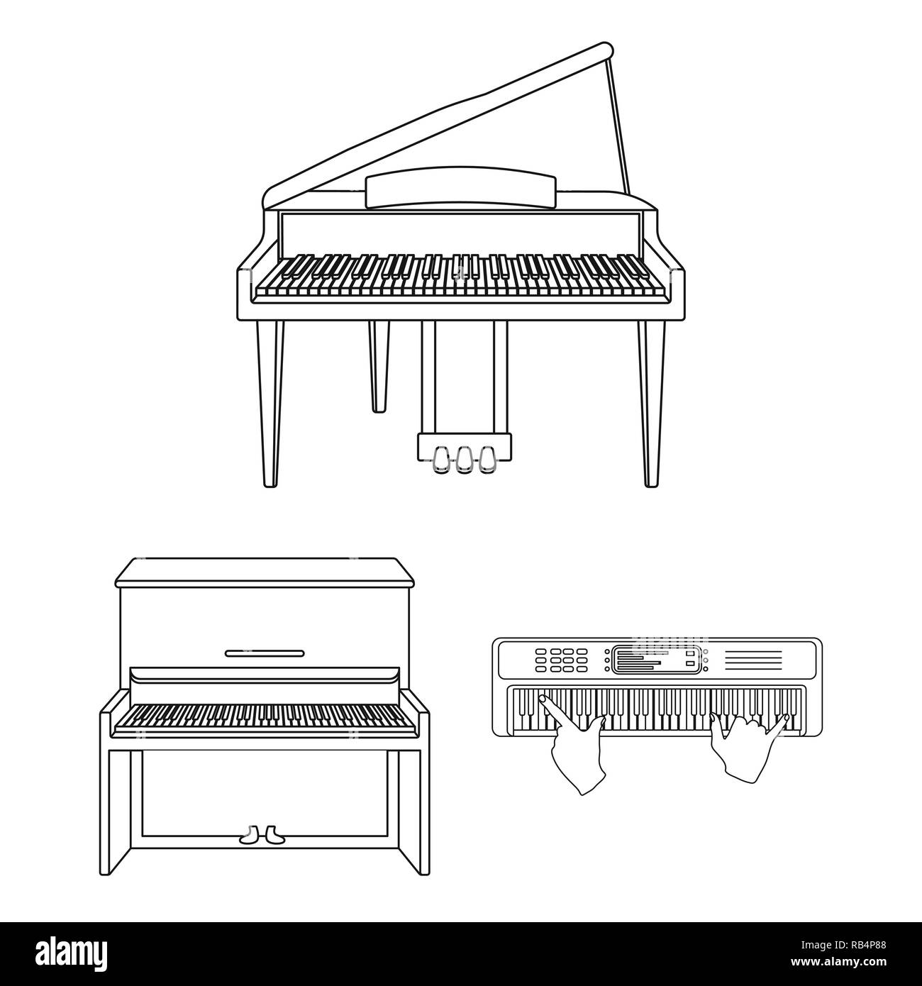 Illustrator Tutorial Drawing A Piano Keyboard
