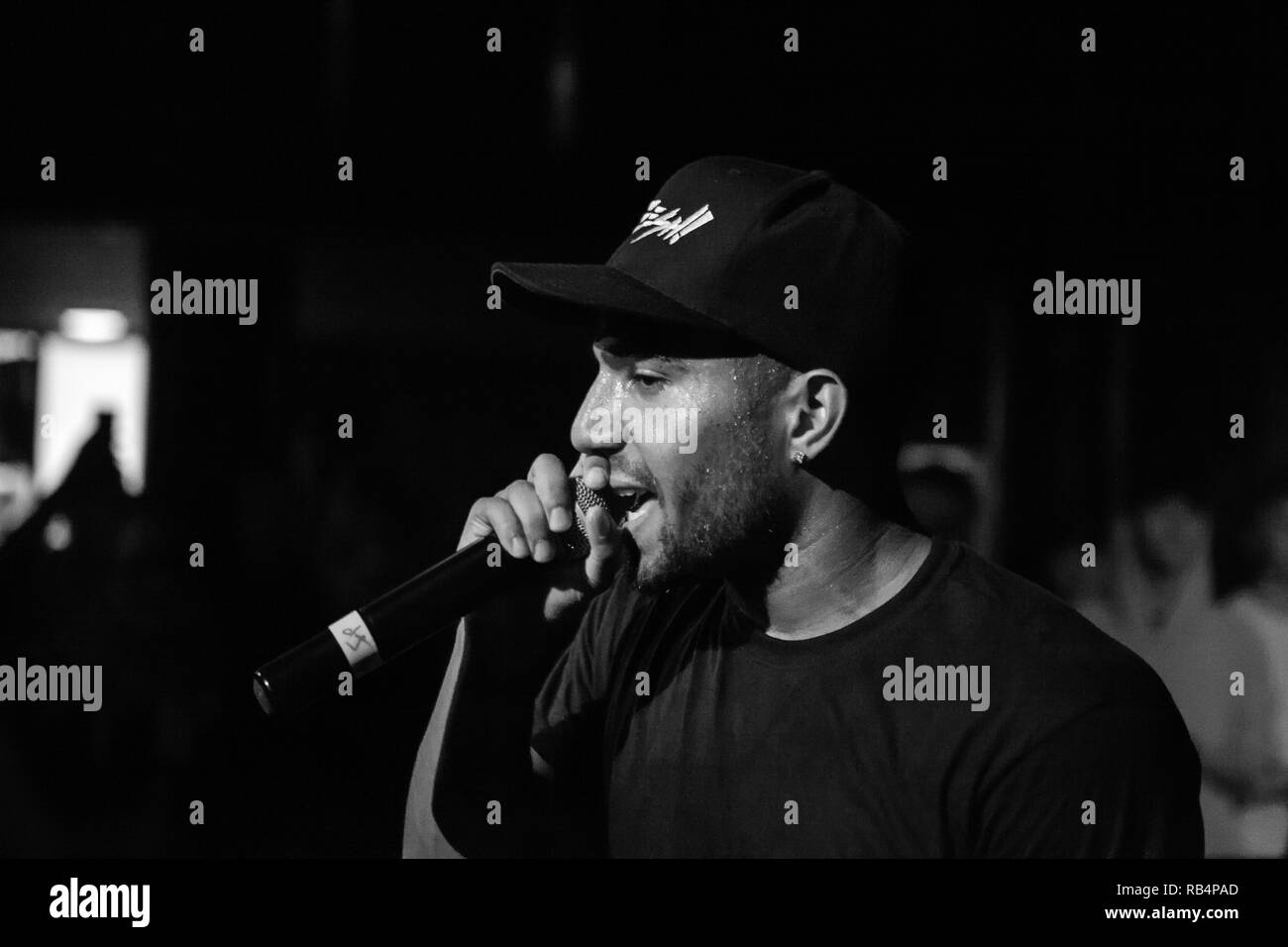 Beck live on stage Black and White Stock Photos & Images - Alamy