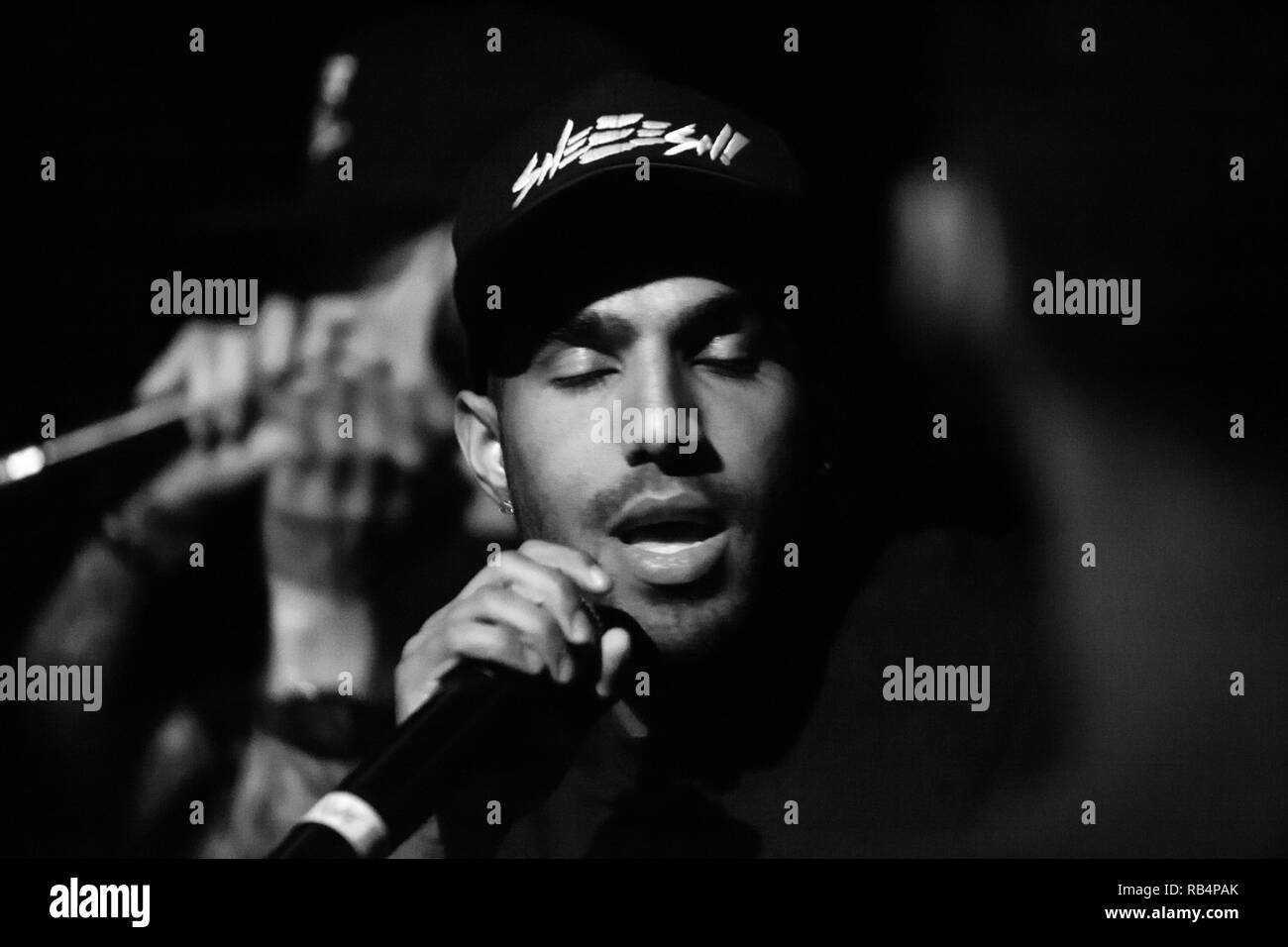 Beck live on stage Black and White Stock Photos & Images - Alamy