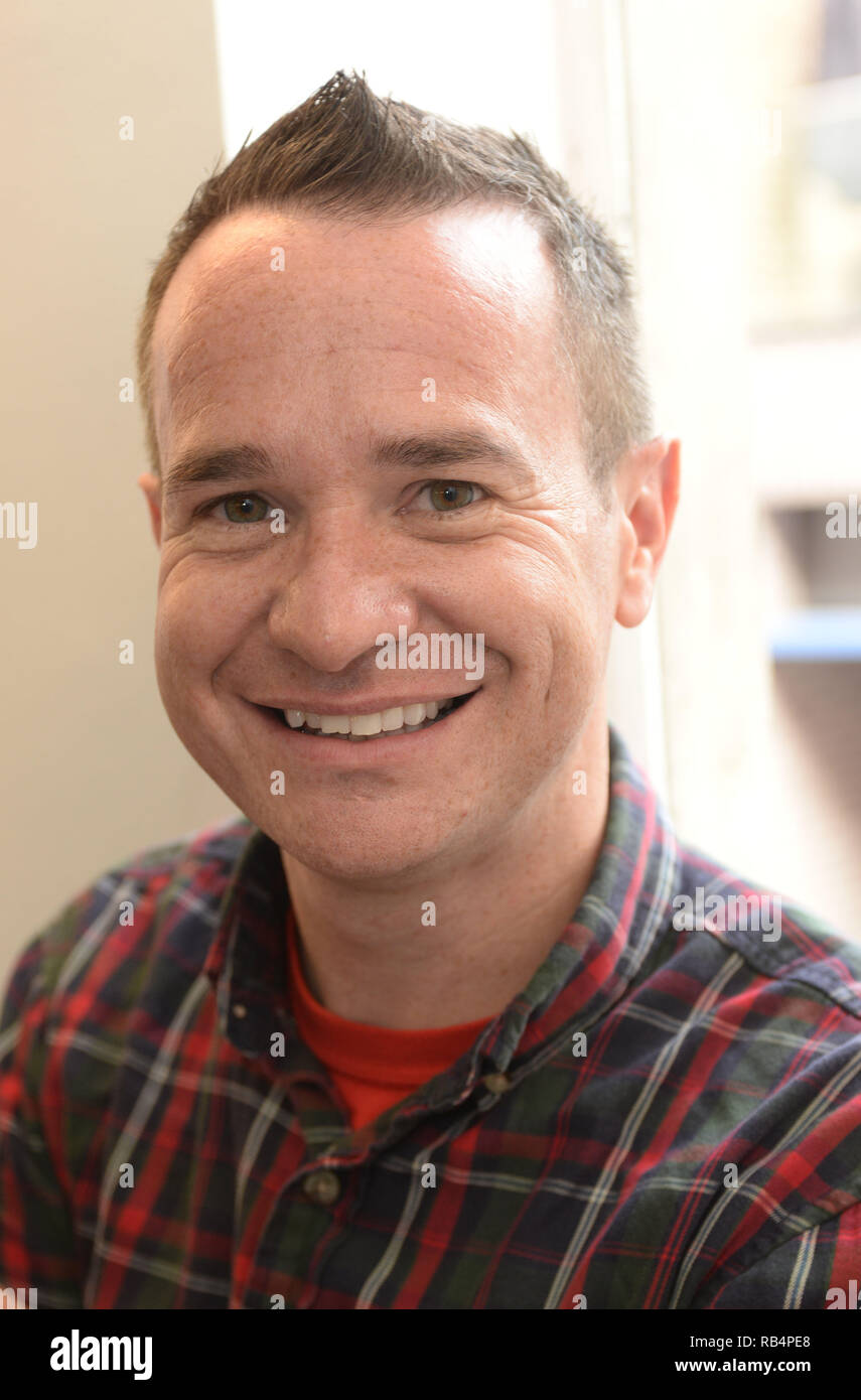 Alex Winters poses for portraits following the announcement that he is ...