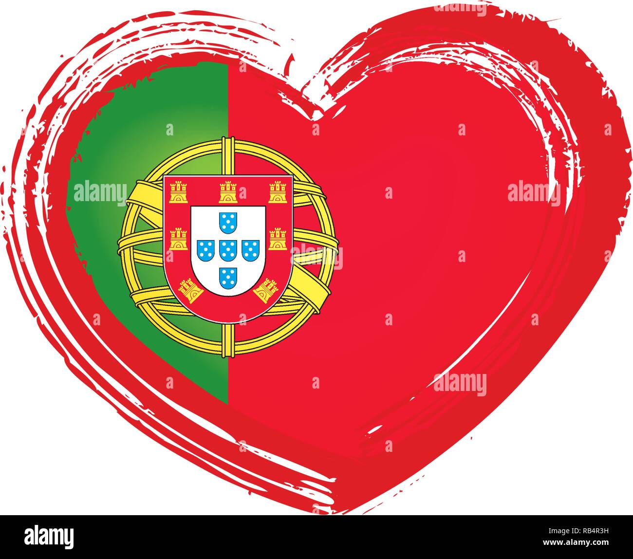 Old portuguese flag Stock Vector Images - Alamy
