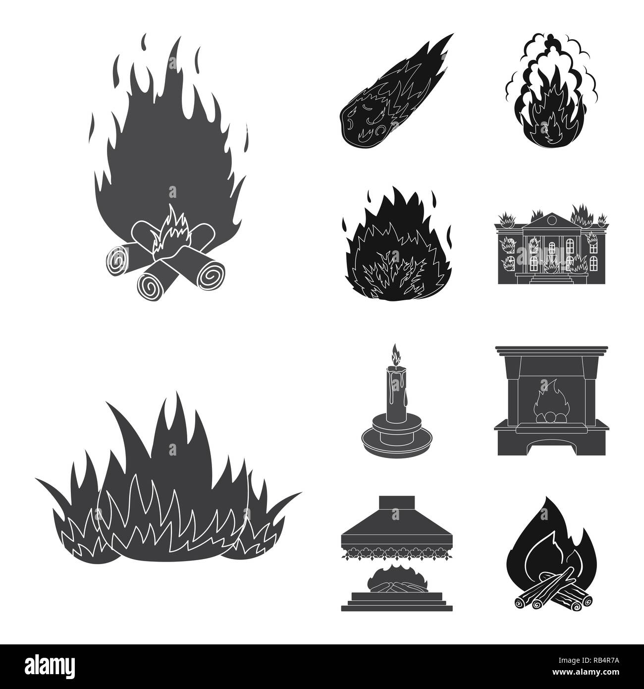 bonfire,meteorite,building,comic,fireplace,candle,emergency,protection ...