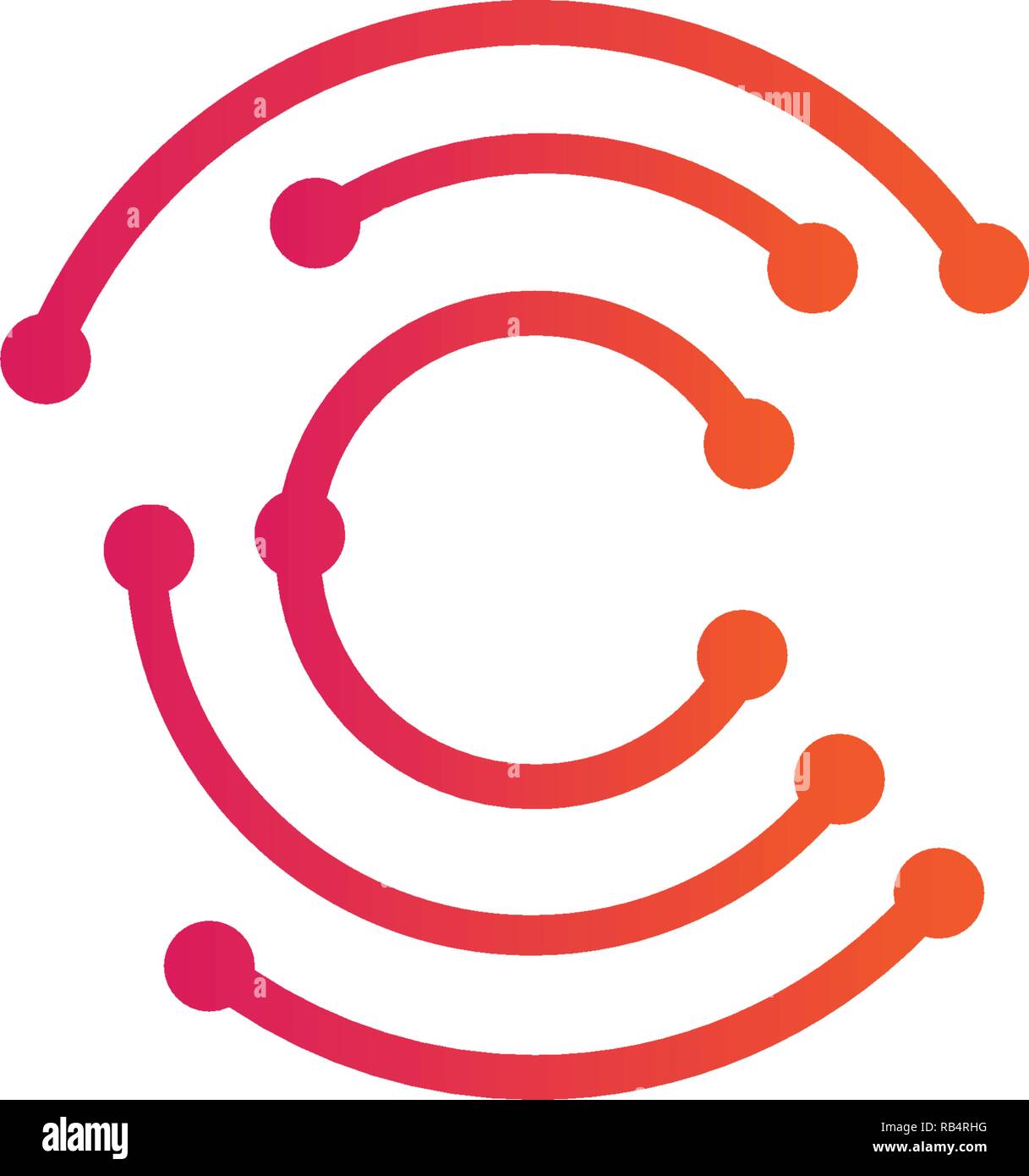 Letter C Set Logo template vector illustration ready use for technology ...