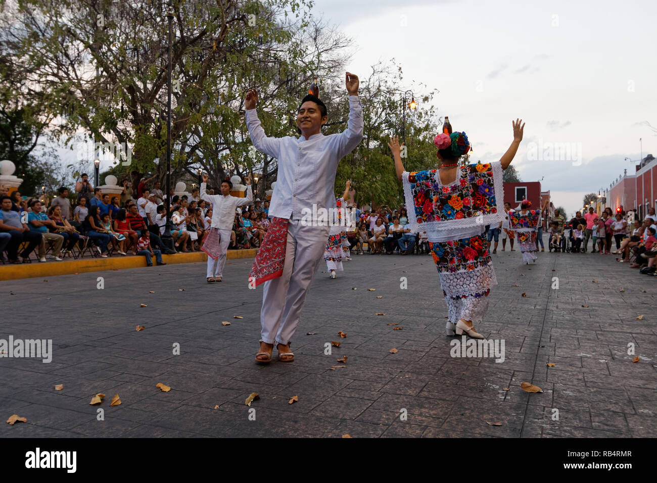Dancing in the street Stock Photo - Alamy