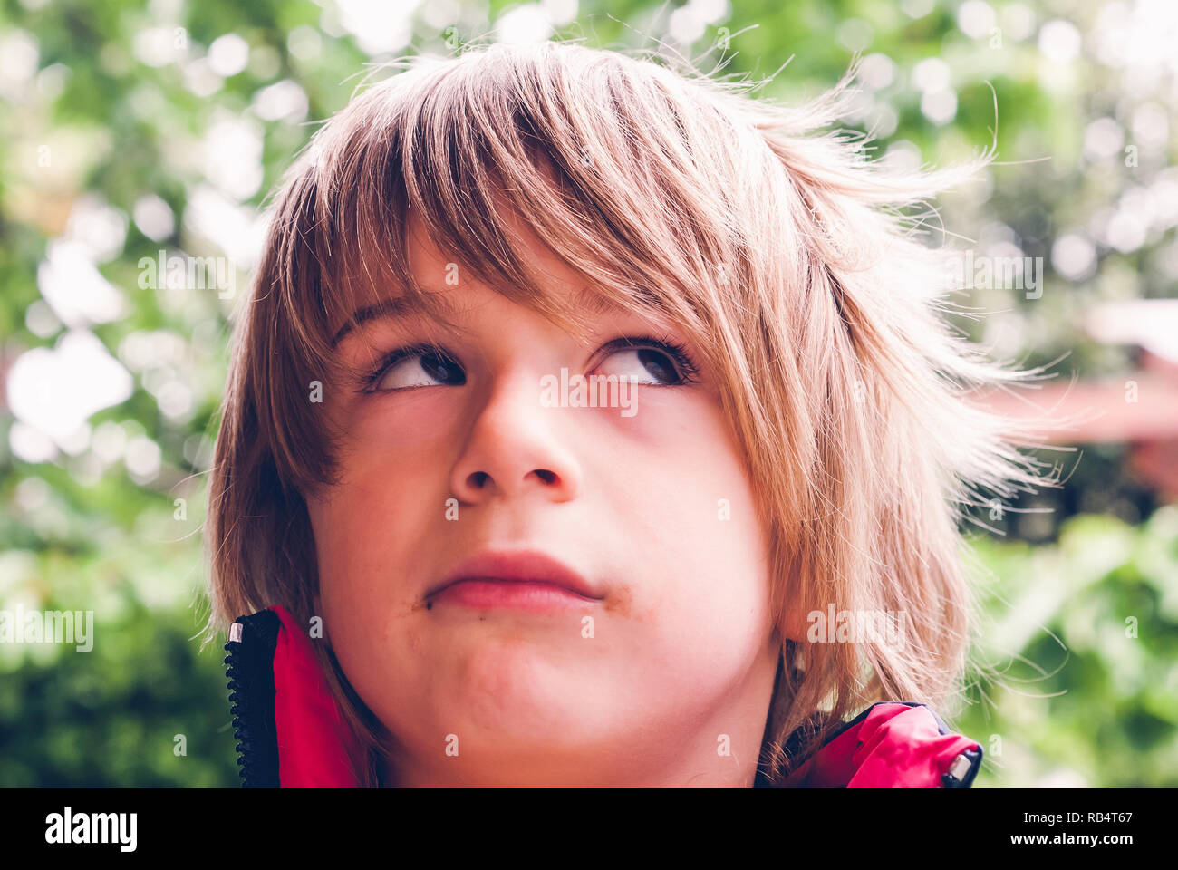 little child basketball player outdoor - sensory connections Stock ...