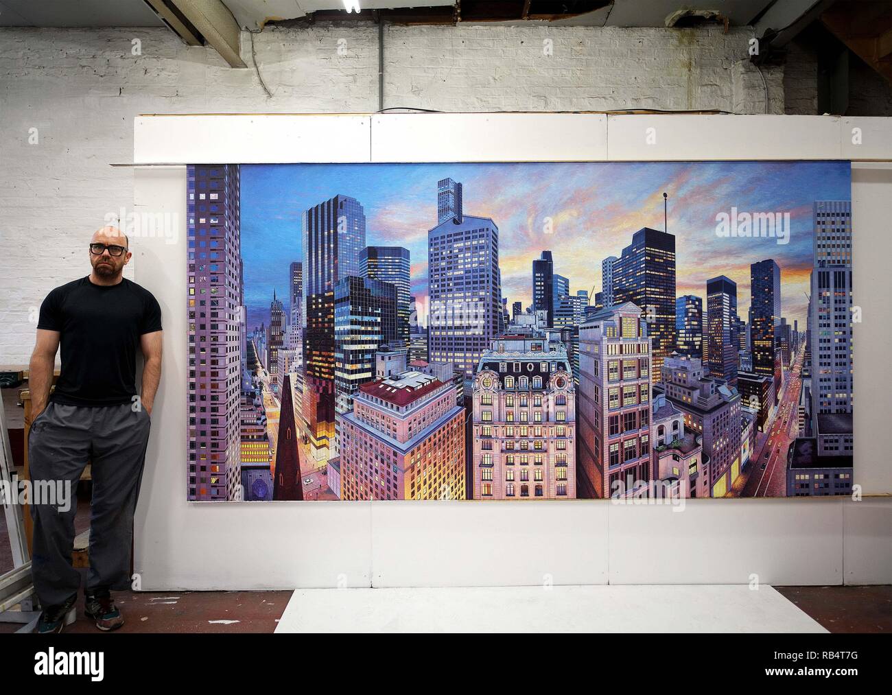 Walsh beside Peninsula. THIS BRITISH artist’s hyper realistic three ...