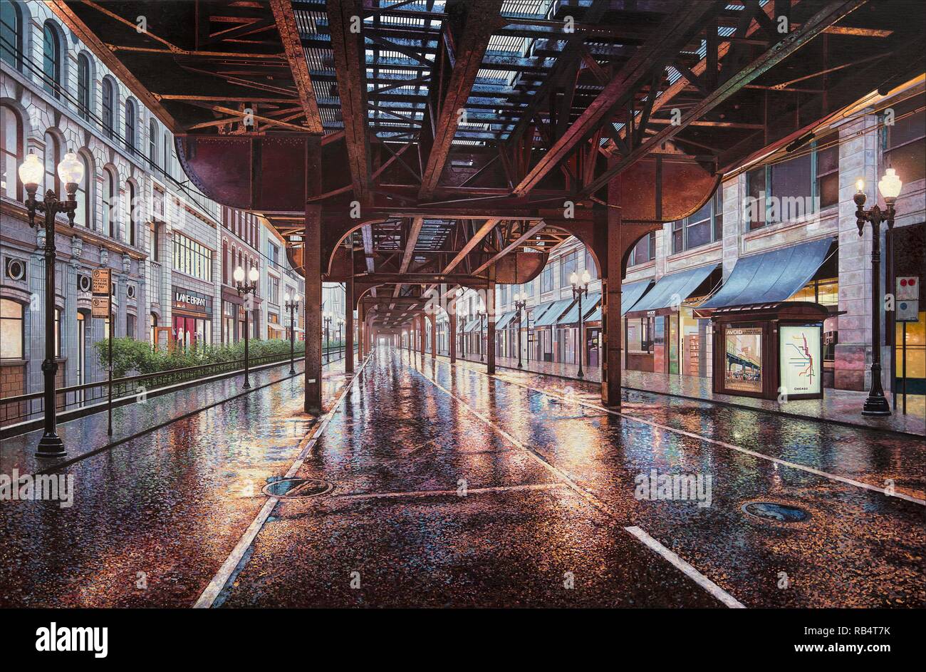 Lake Street. THIS BRITISH artist’s hyper realistic three-metre-wide ...