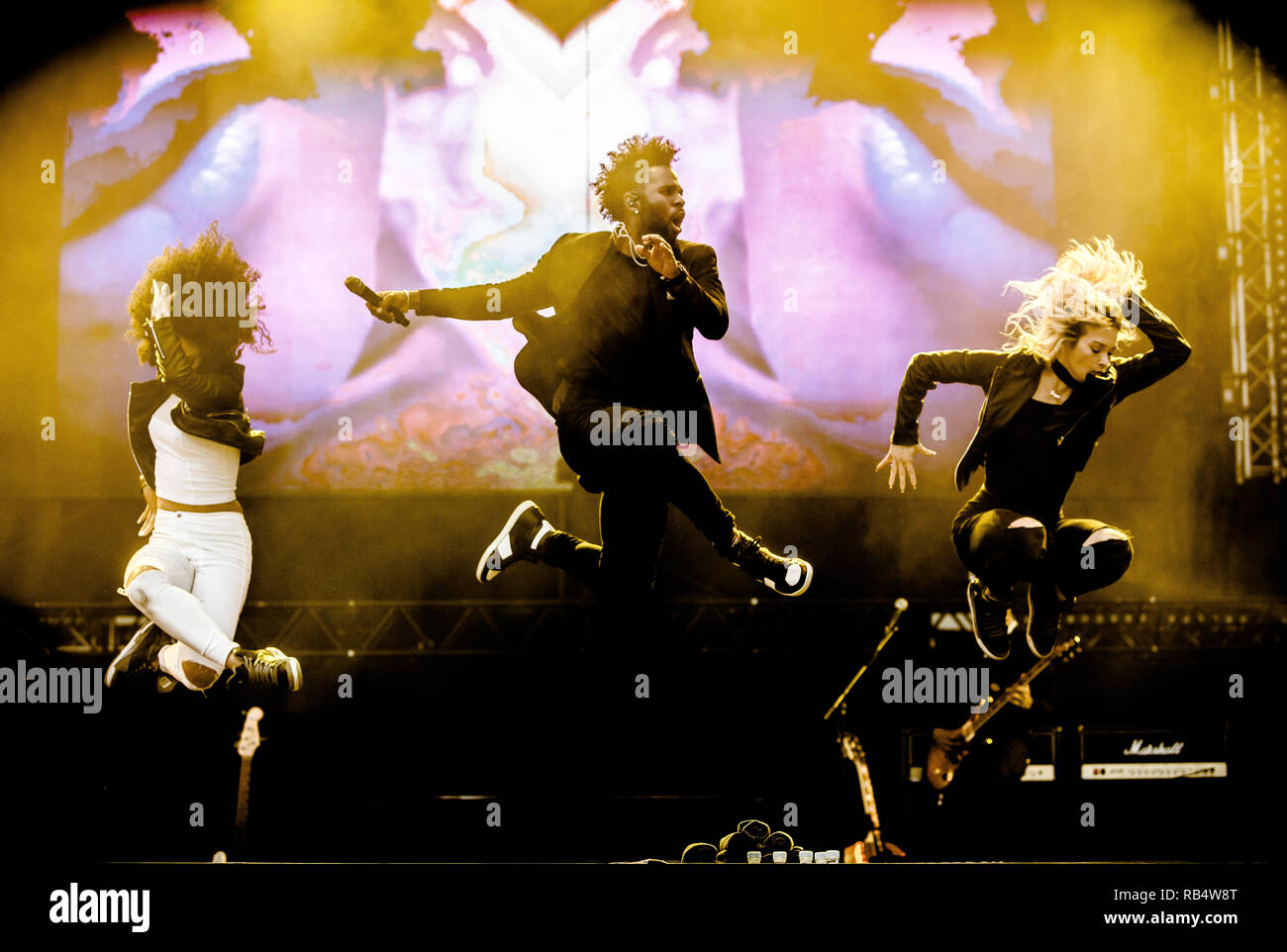 The American singer, songwriter and dancer Jason Derulo performs a live ...
