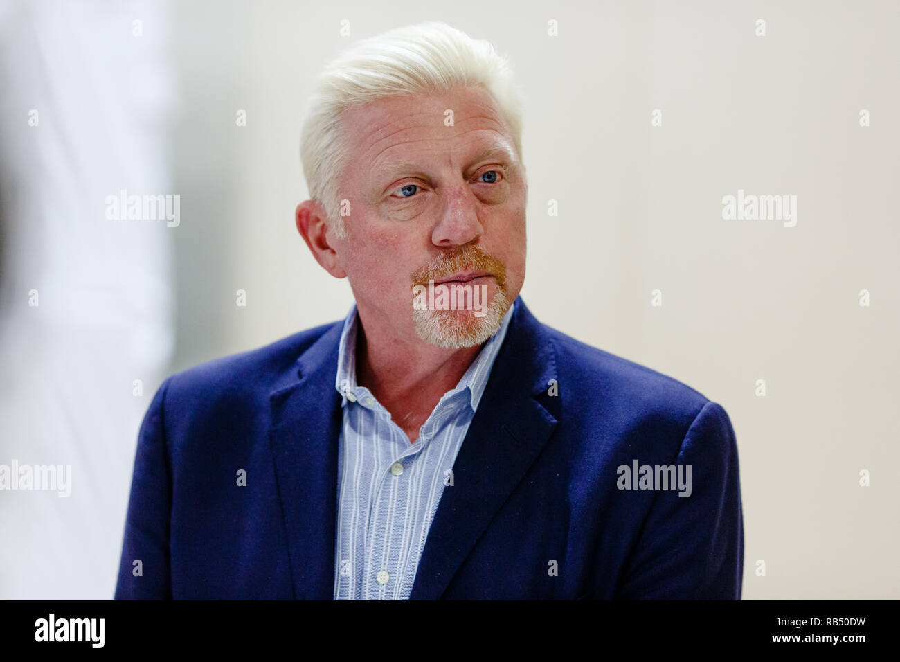 Tennis wimbledon becker hi-res stock photography and images - Alamy