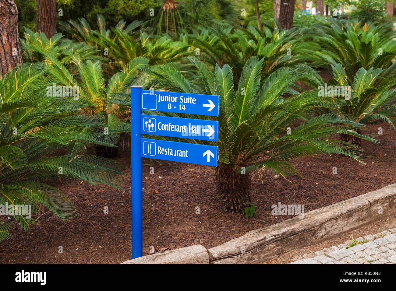 Blue_signs hi-res stock photography and images - Alamy