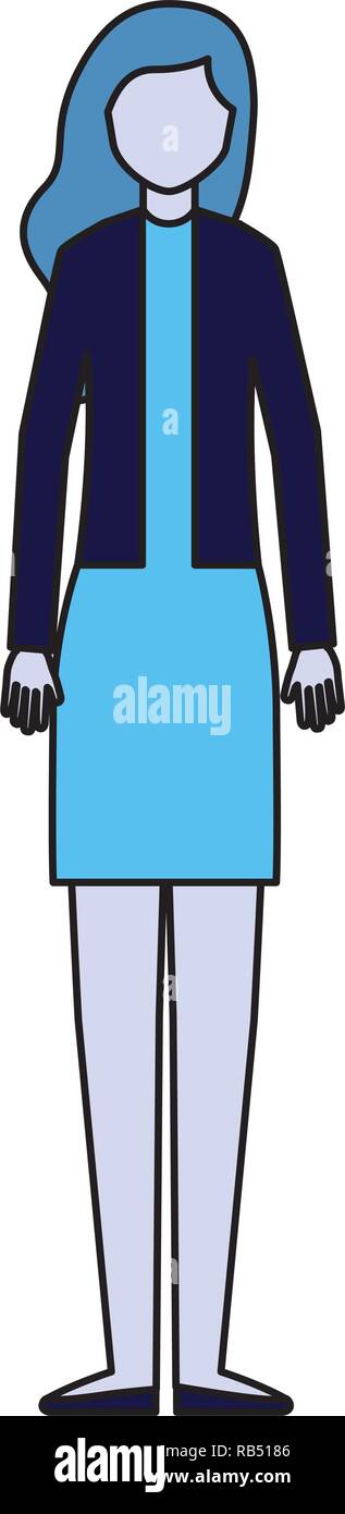 woman character on white background Stock Vector Image & Art - Alamy