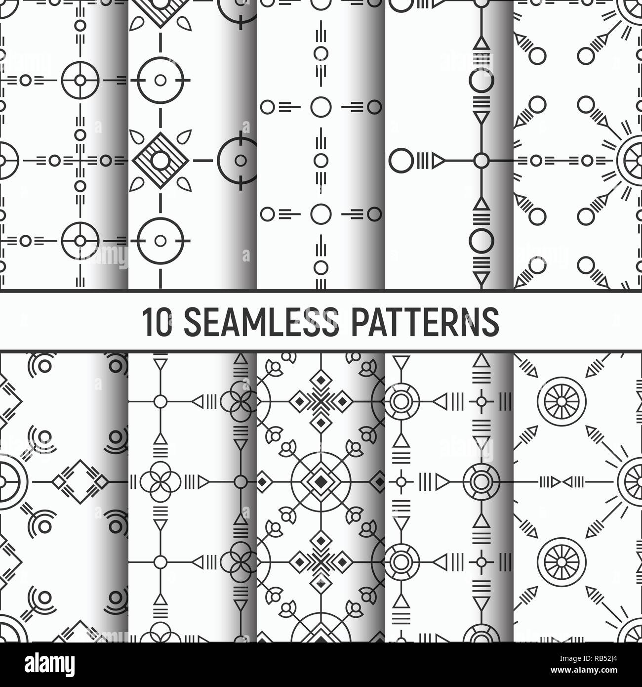 Textile symmetry Stock Vector Images - Alamy