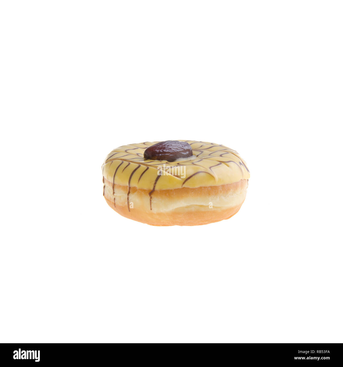 donut isolated on white background Stock Photo - Alamy