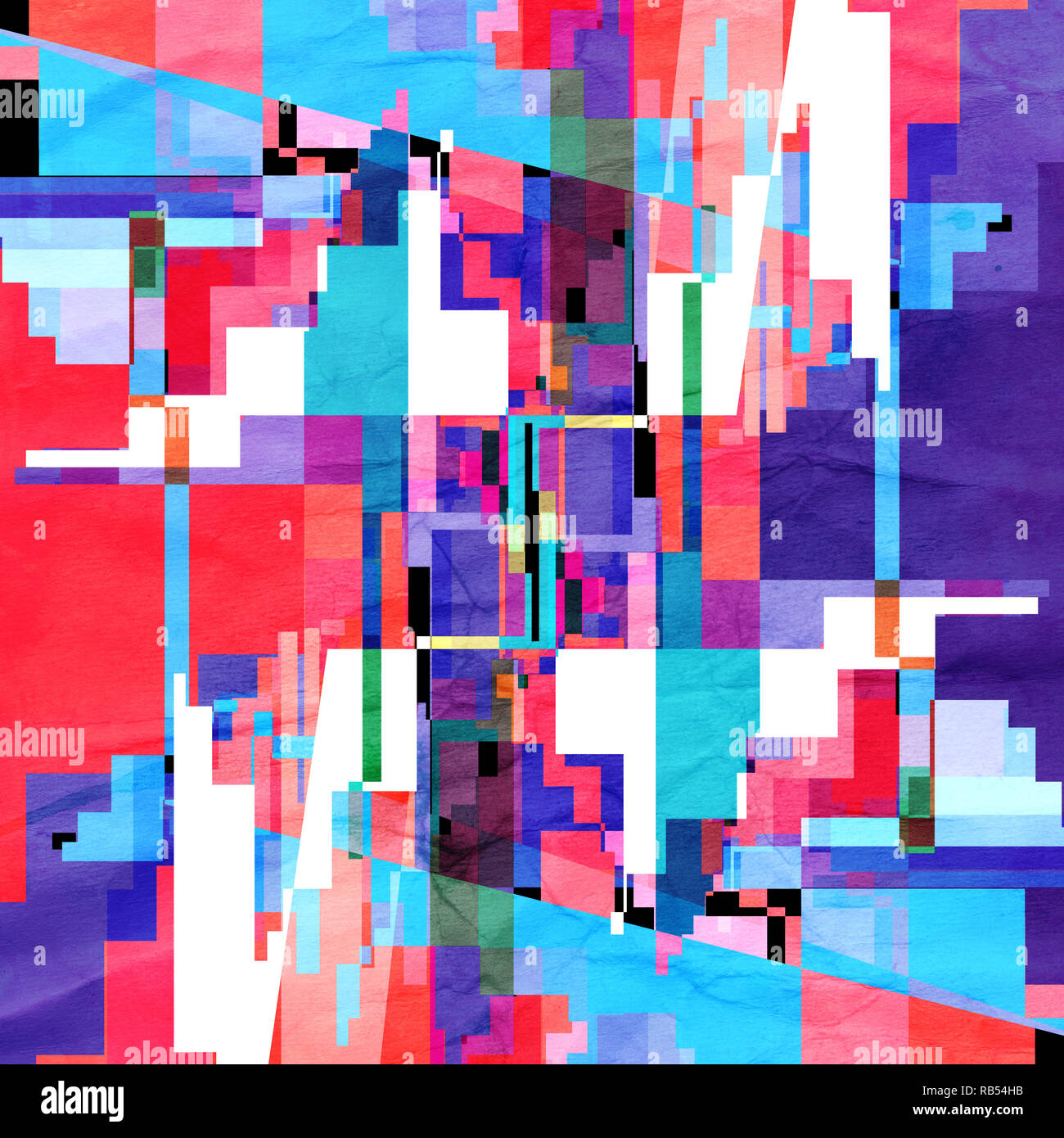 Animated geometric pattern hi-res stock photography and images - Alamy