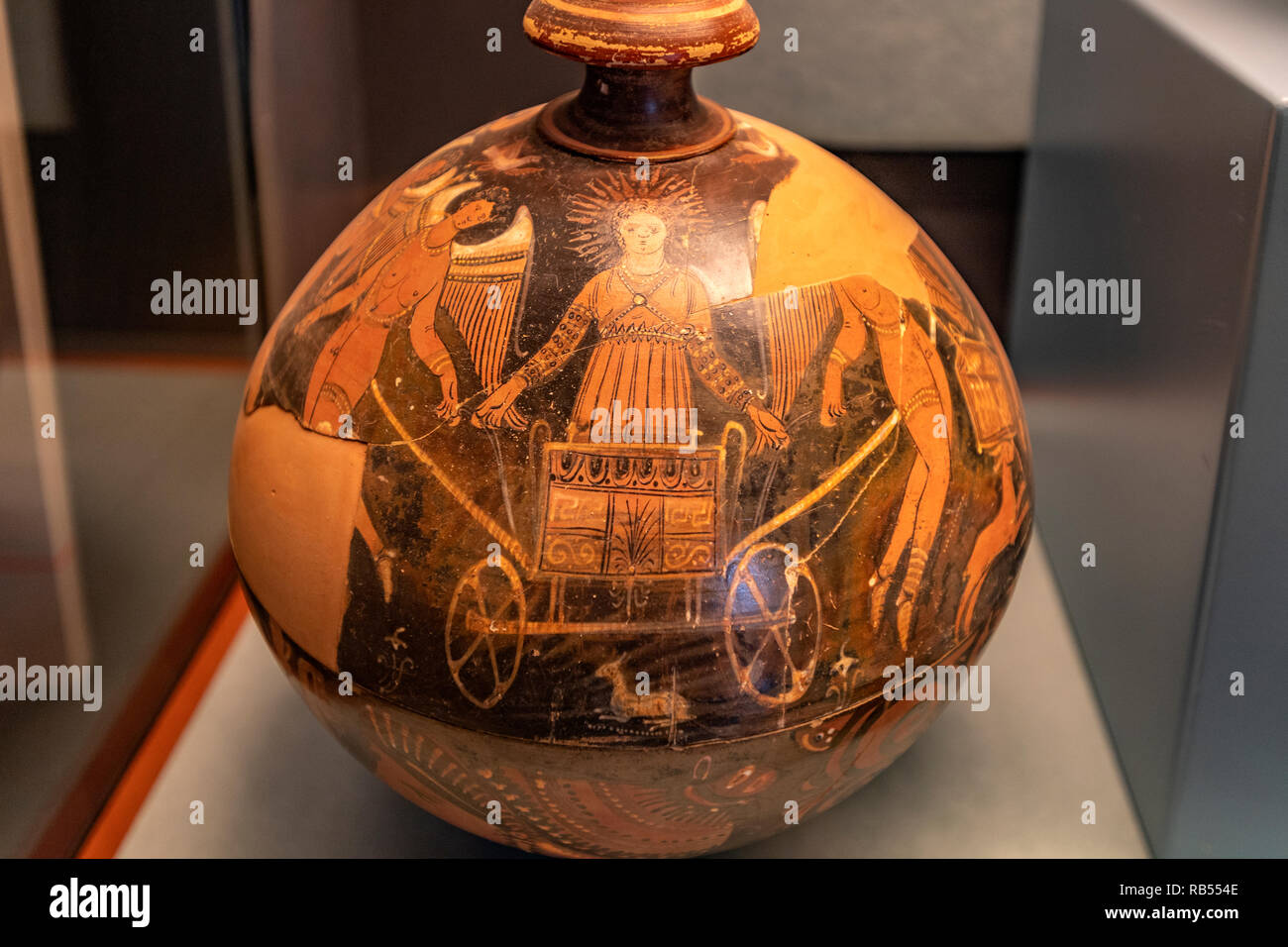 Italy Basilicata Melfi Castle National archeologic museum Red-figure ...