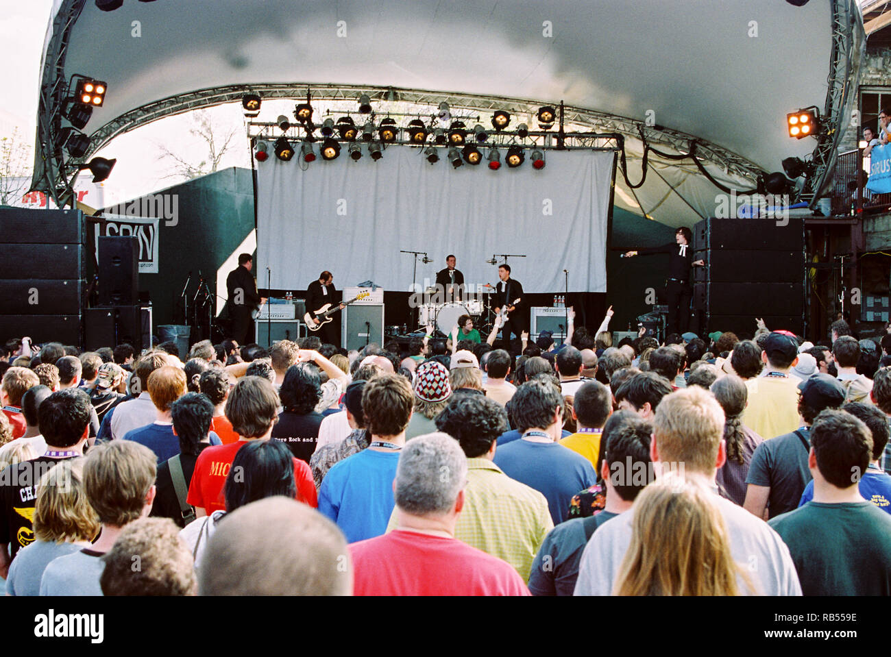 The Hives performing at Stubb's Bar-B-Q,801 Red River, Austin, Texas ...